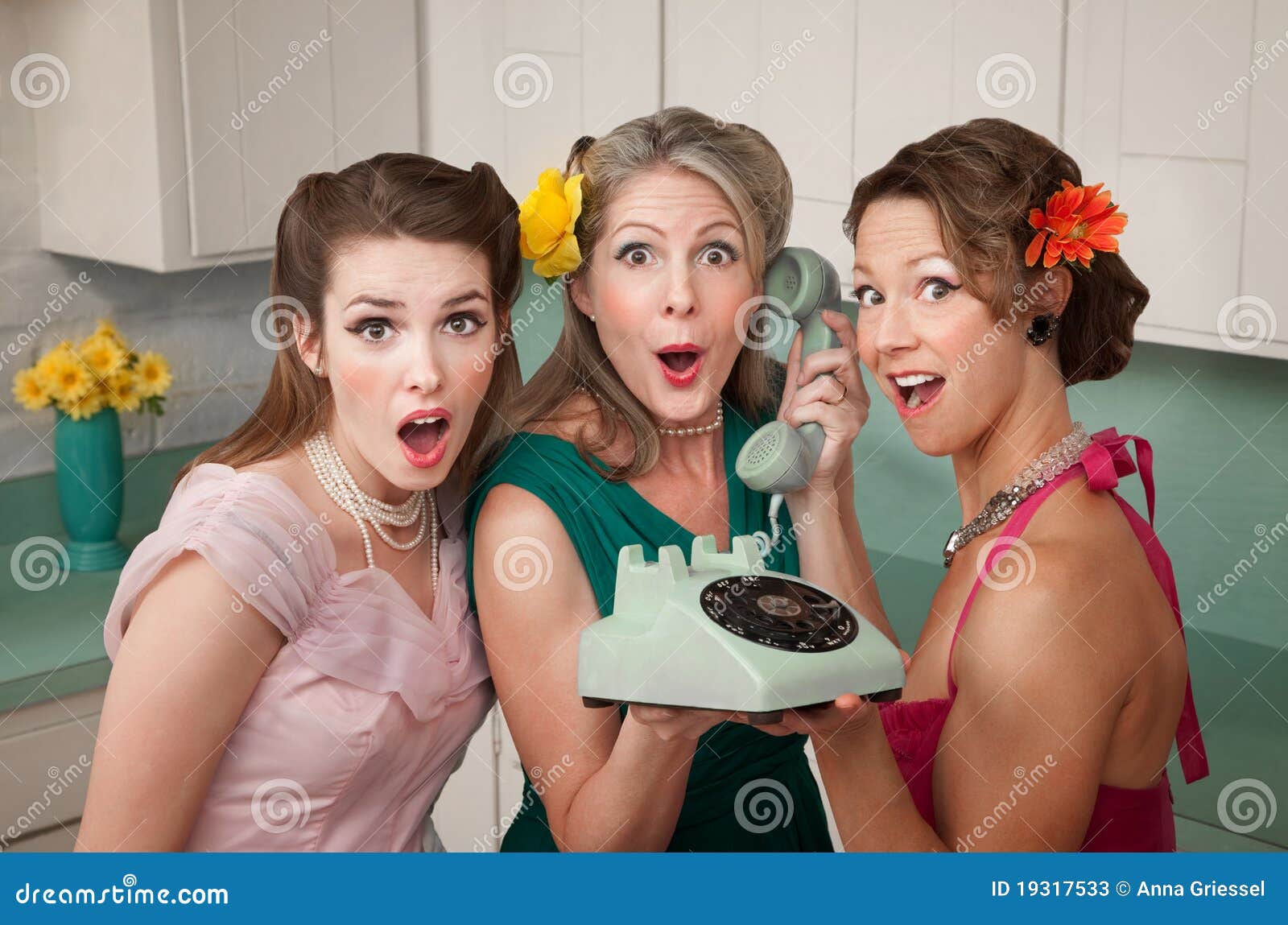 Shocked Women stock image. Image of excite, neighbors - 19317533