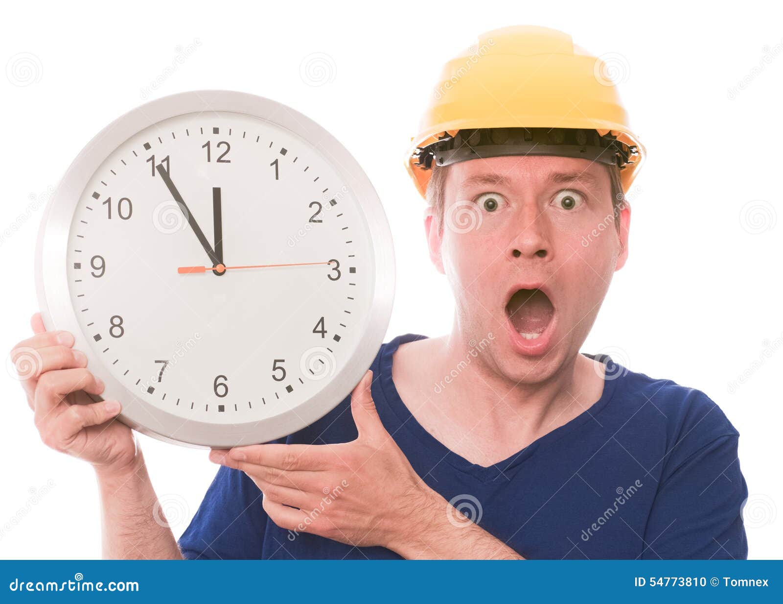 Shocking Building Time (spinning Watch Hands Version) Stock Photo ...