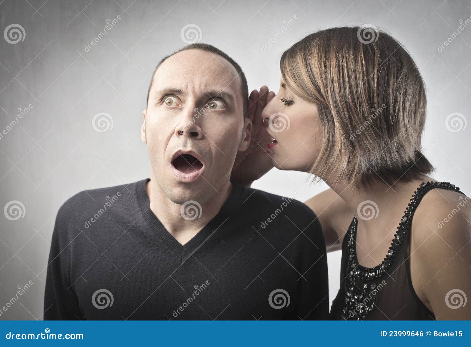 Shocking gossip stock photo. Image of wonder, happy, surprise - 23999646