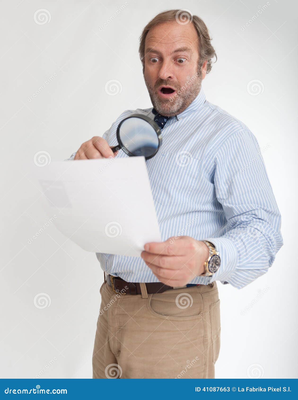 Shocking news stock image. Image of report, clause, caucasian - 41087663