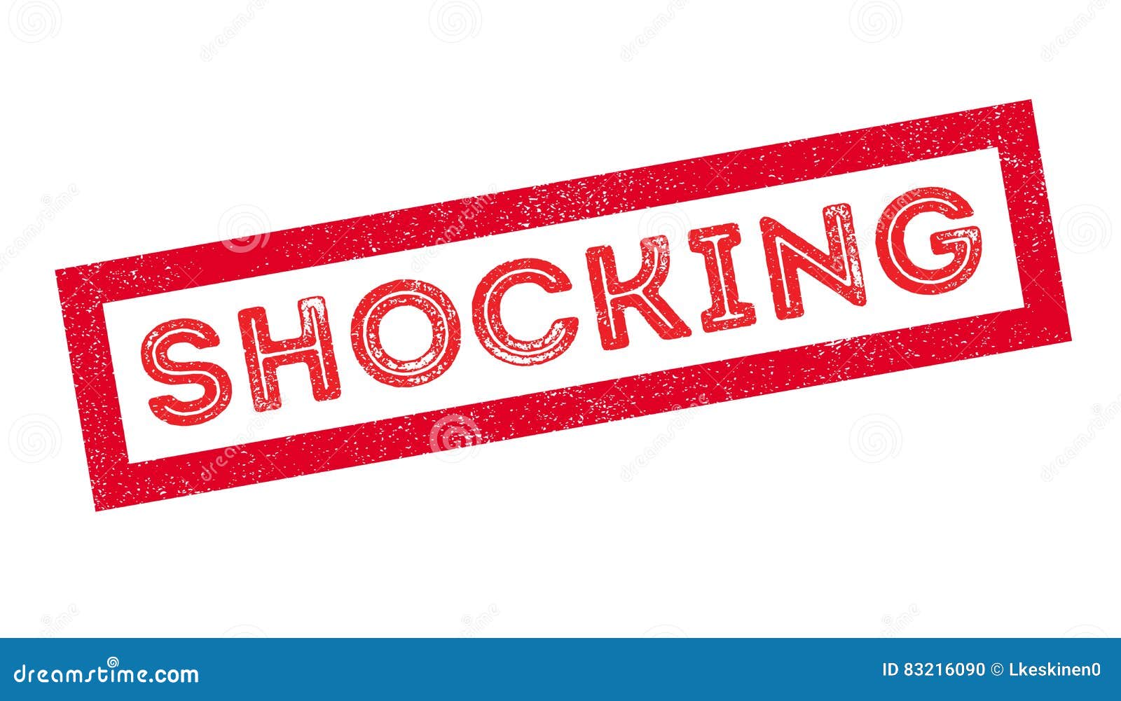 Shocking Rubber Stamp Cartoon Vector | CartoonDealer.com #100712715