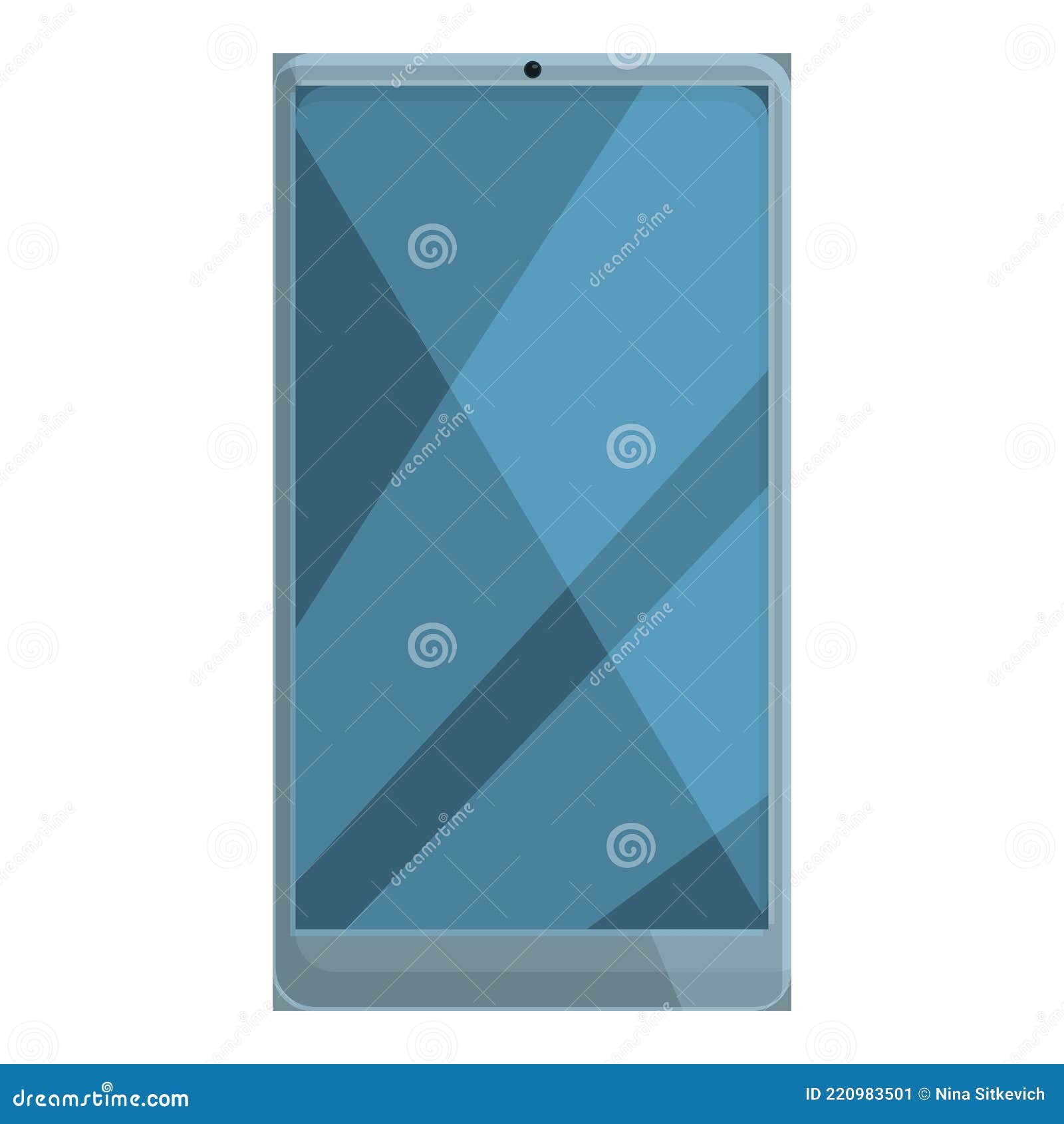 Shockproof Phone Icon, Cartoon Style Stock Vector - Illustration of ...