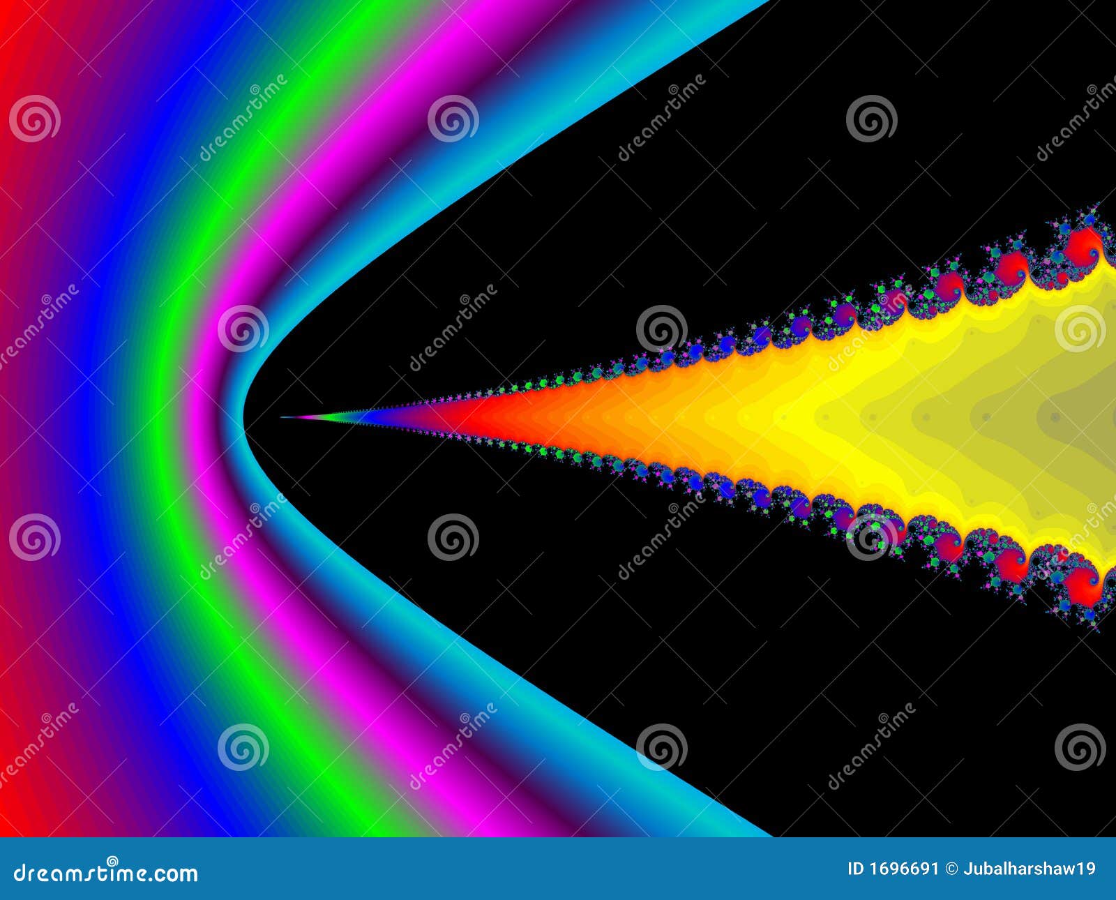 Shockwave stock illustration. Illustration of symmetry - 1696691
