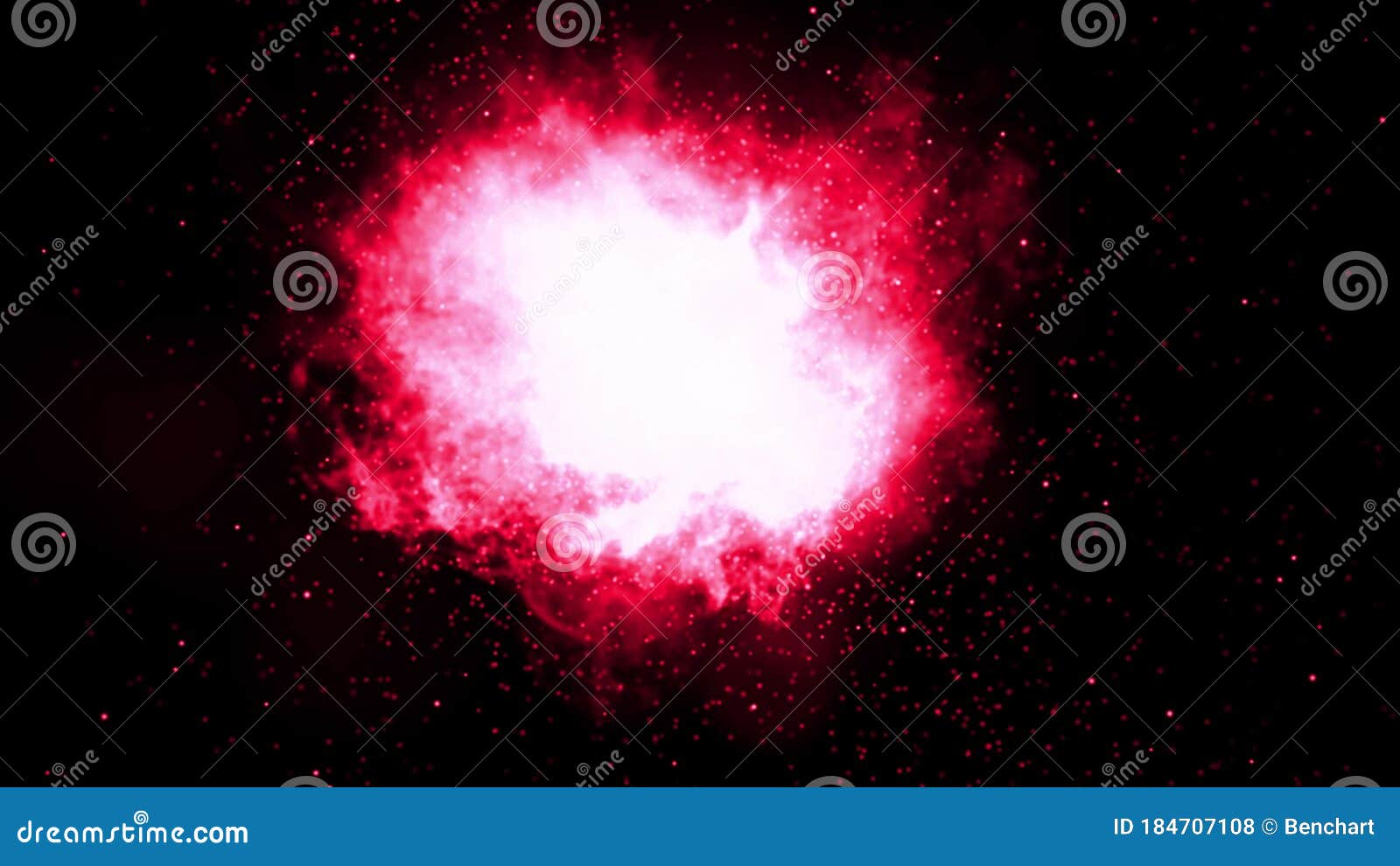 Shockwave Power Fire Explosion Loop Stock Footage - Video of motion ...