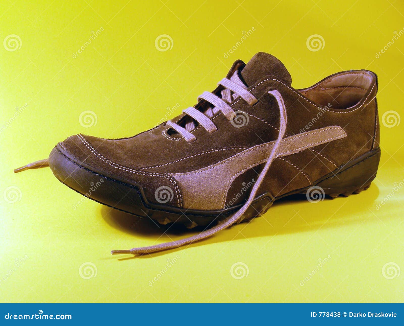 Shoe stock photo. Image of bootlace, clump, tread, stamp - 778438