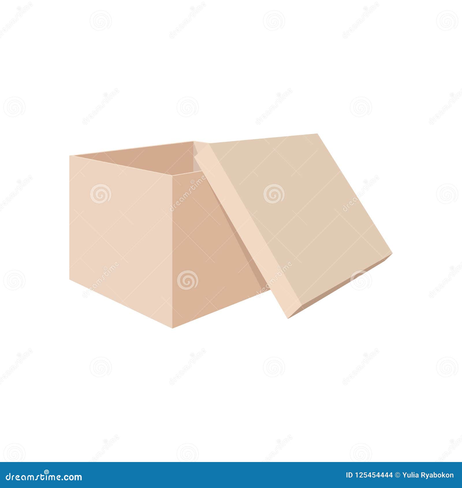 Shoe box cartoon icon stock illustration. Illustration of packing ...