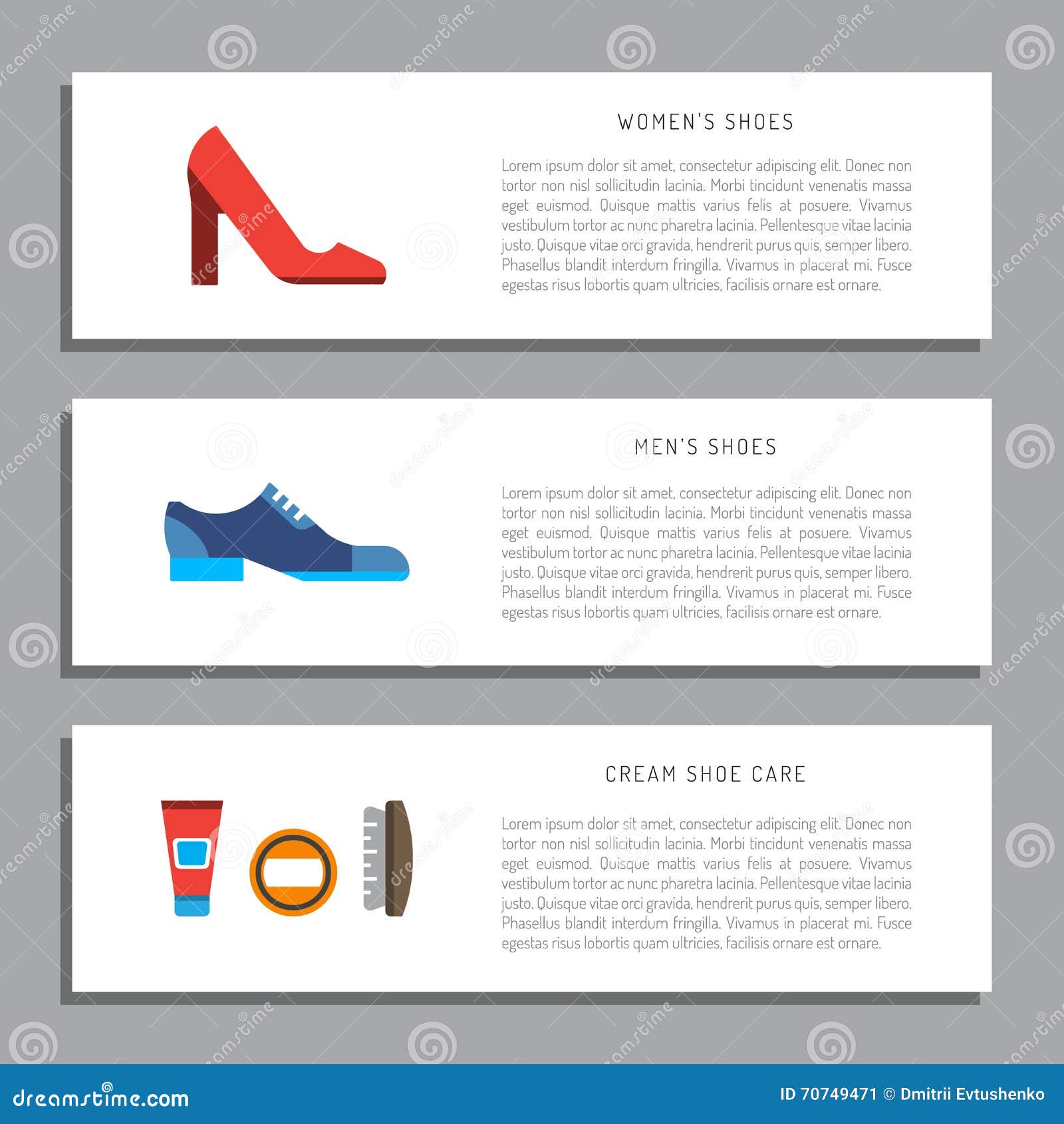 Shoe care elements stock illustration. Illustration of icon - 70749471