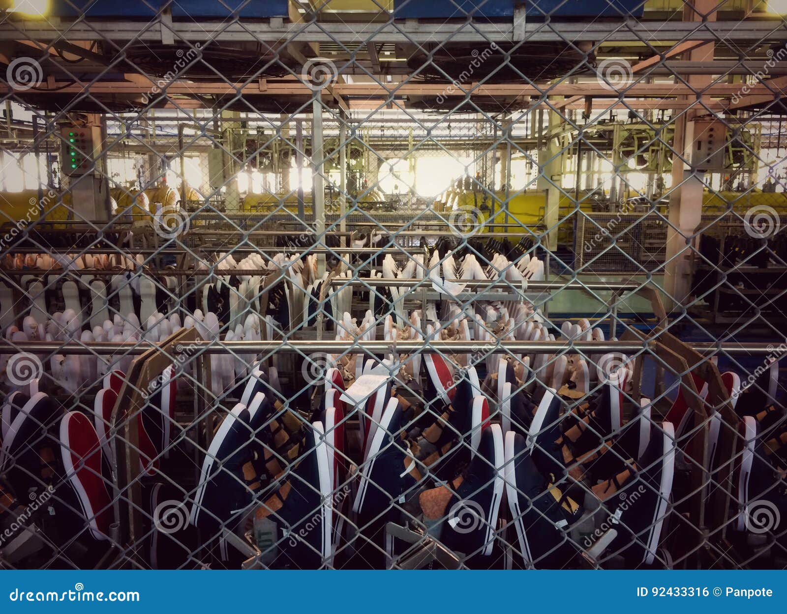 Shoe making industry stock photo. Image of oven, industry - 92433316