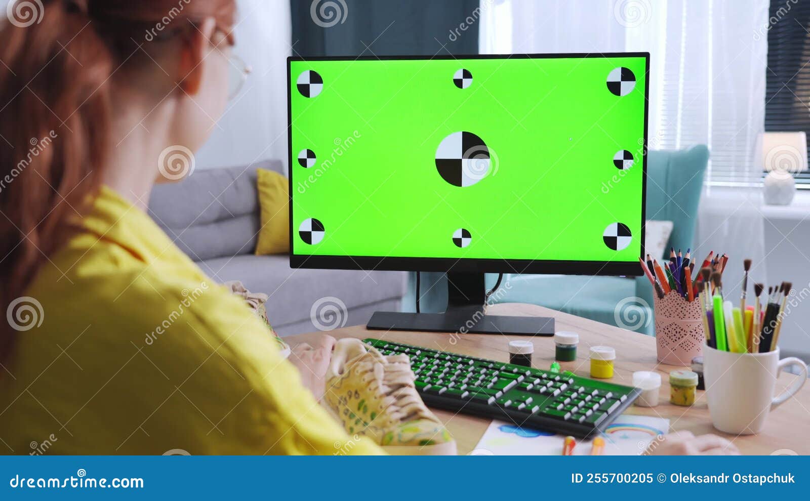 Shoe Making Process, Young Talented Designer is Working on a Model of ...