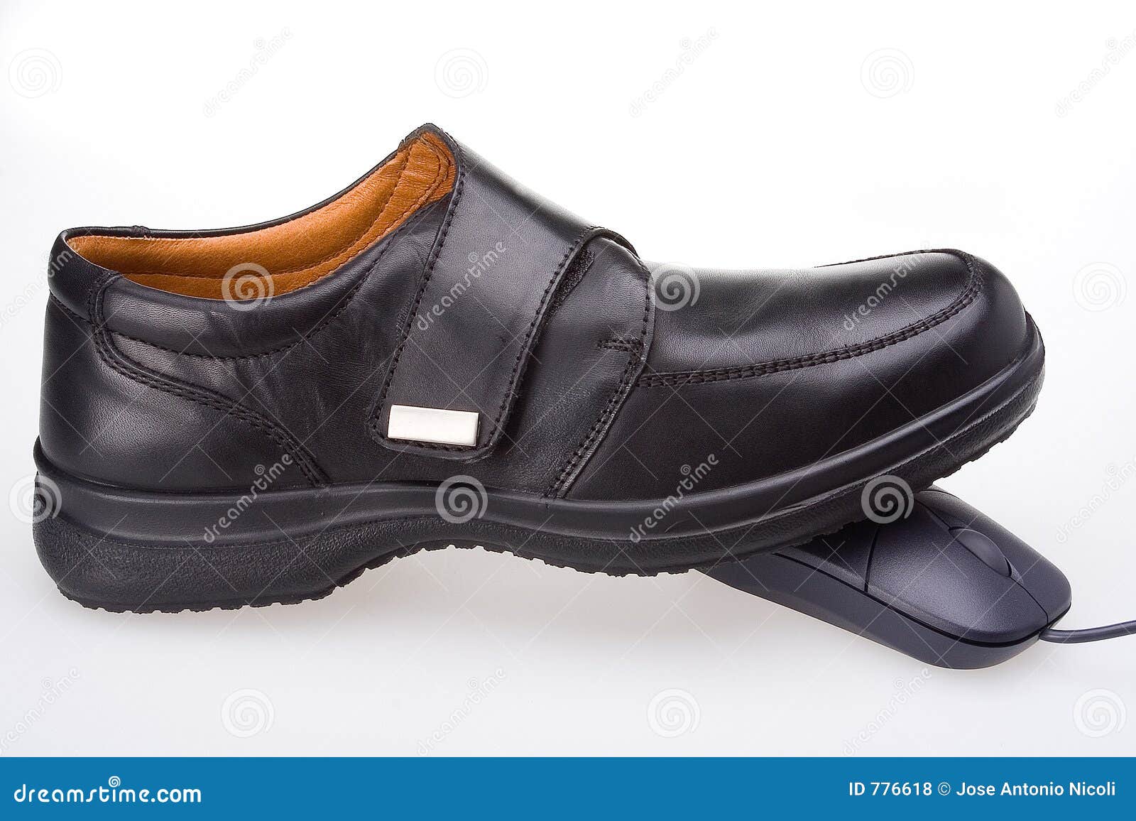 Shoe and Mouse stock photo. Image of feet, muddy, pointer - 776618