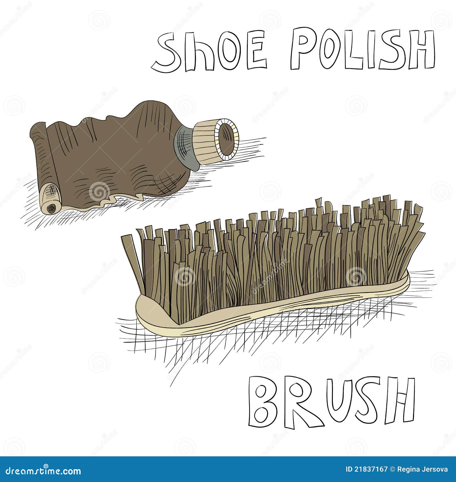 Shoe Polish Brush Stock Illustrations – 170 Shoe Polish Brush Stock ...