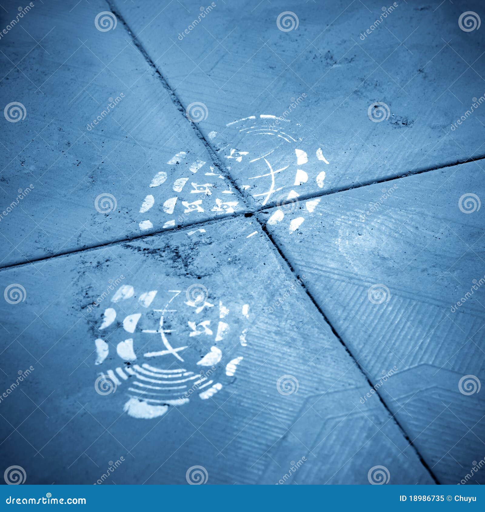 Shoe print stock image. Image of pattern, print, concept - 18986735