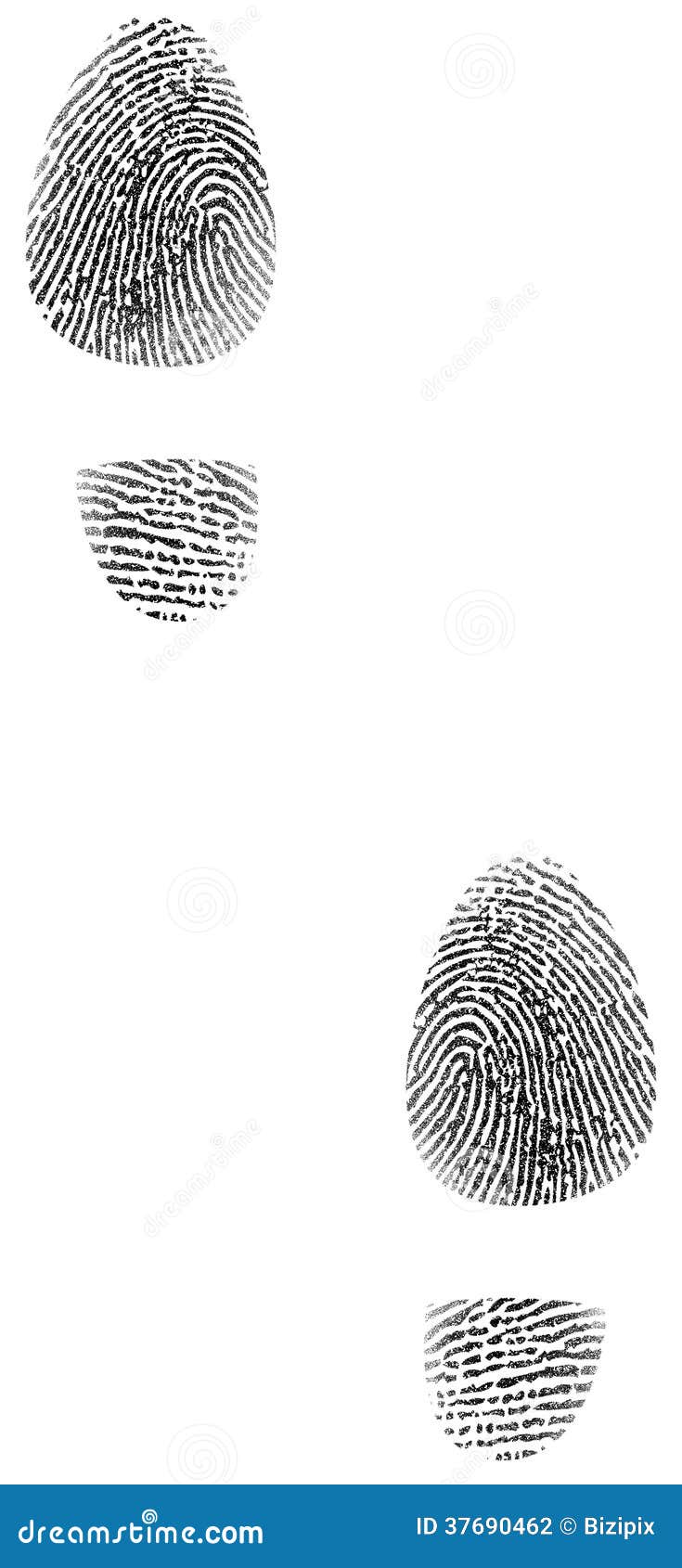 Shoe print finger prints stock illustration. Illustration of forensic ...