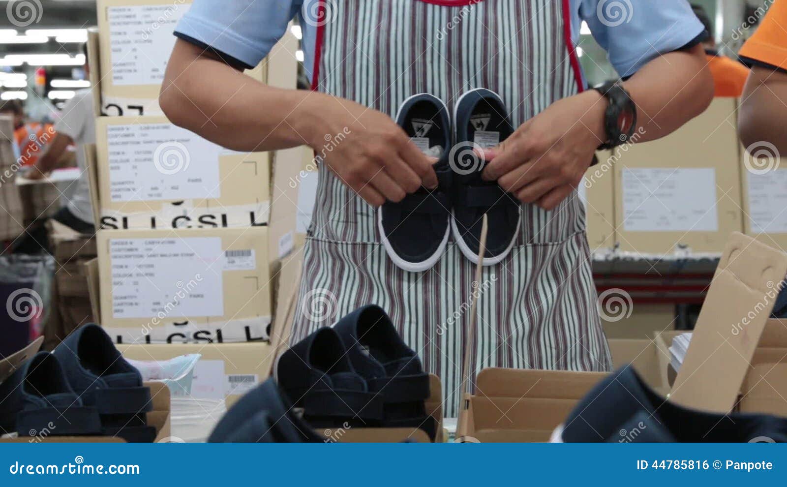 Shoe Quality Inspection Process Stock Footage - Video of shoemaker ...