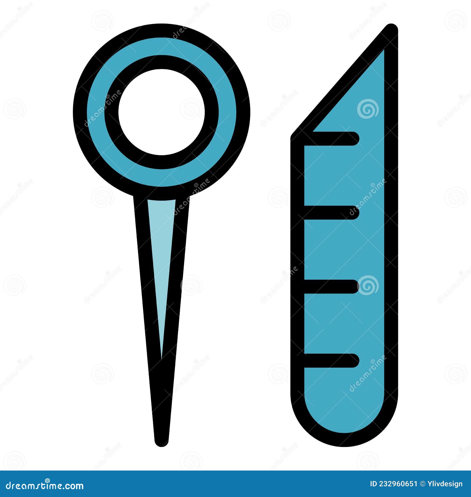 Outline Cobbler Vector Icon. Isolated Black Simple Line Element ...