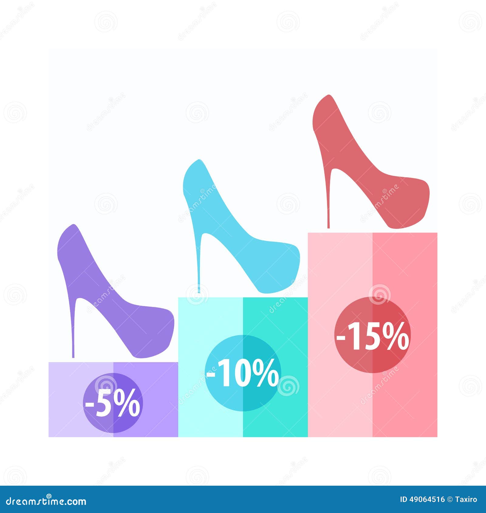 Shoe Sale stock vector. Illustration of sale, symbol - 49064516