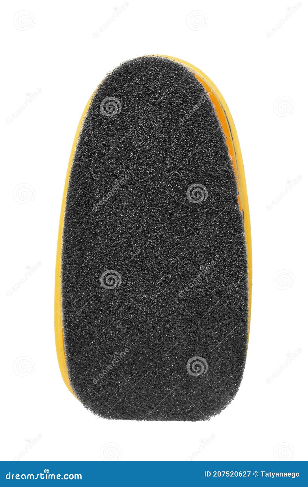 Shoe sponge isolated stock image. Image of product, tool - 207520627