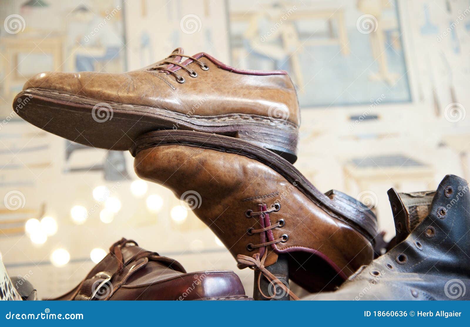 Shoemaker stock photo. Image of display, decoration, shoemaker - 18660636