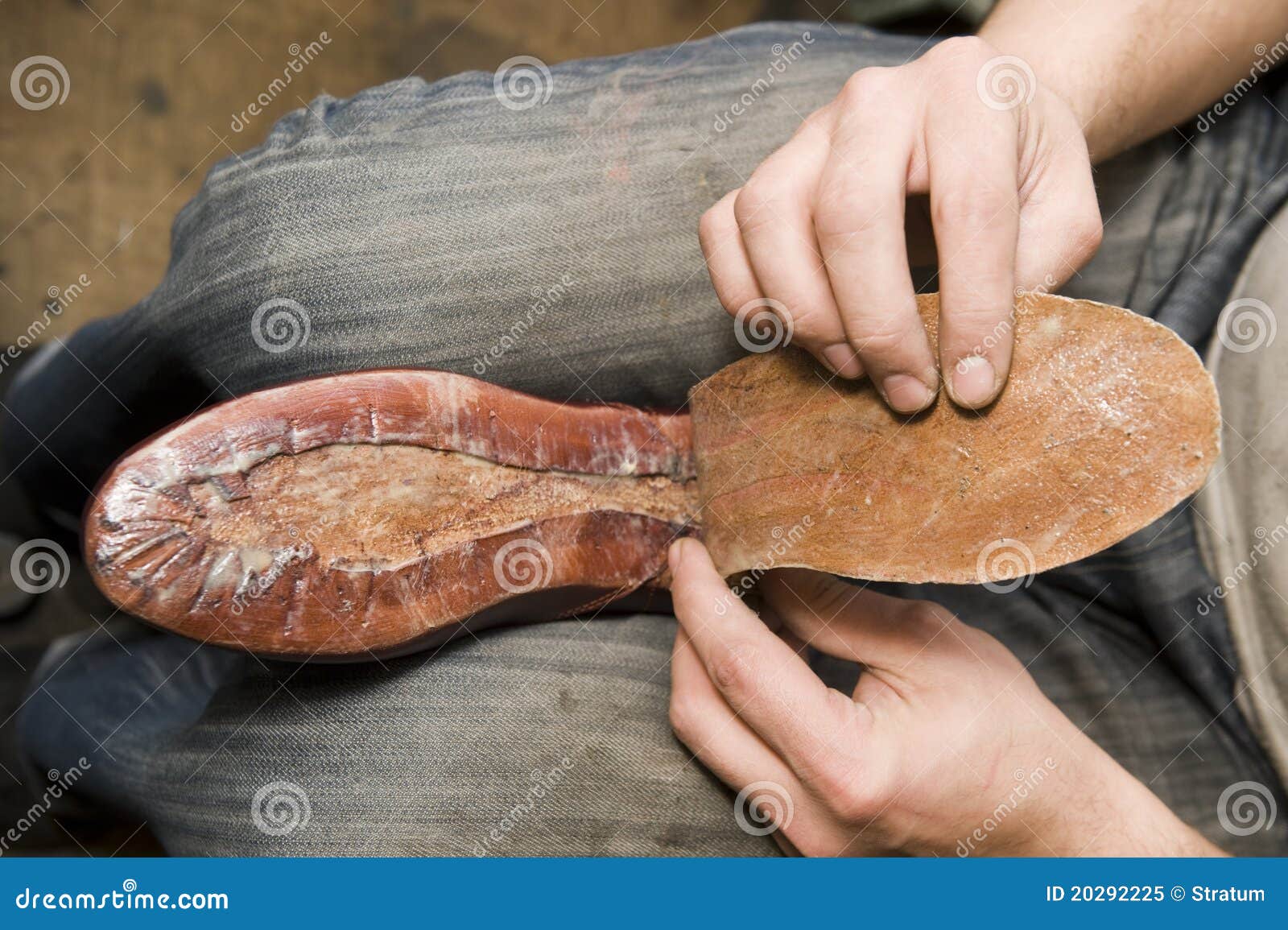 Shoemaker stock image. Image of boat, retail, paste, cobbler - 20292225