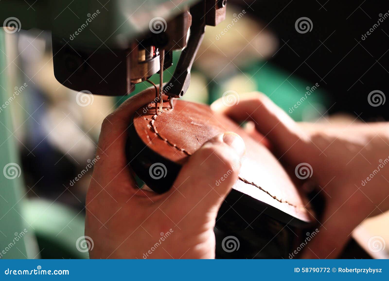 Shoemaker, Shoemaking Machine Stock Photo - Image of oxford, chic: 58790772
