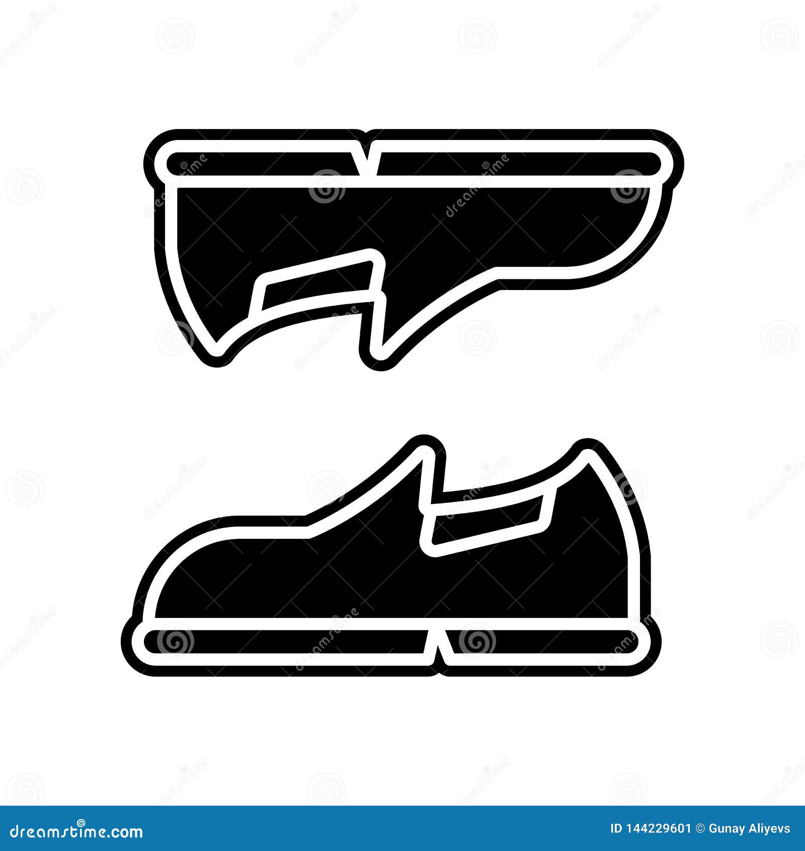 Shoes Footwear Icon. Element of Clothes for Mobile Concept and Web Apps ...