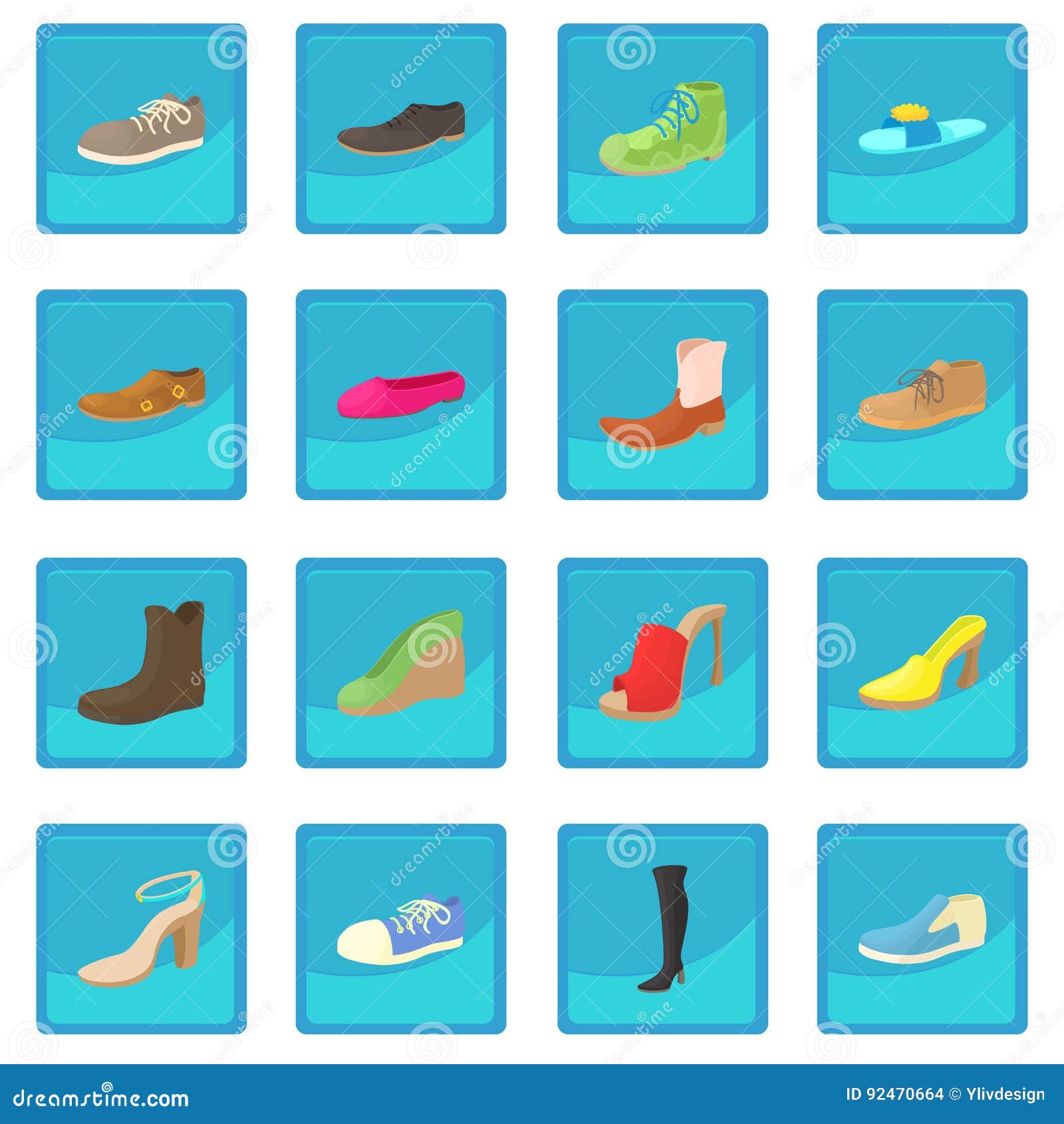 Shoes icon blue app stock vector. Illustration of icon - 92470664