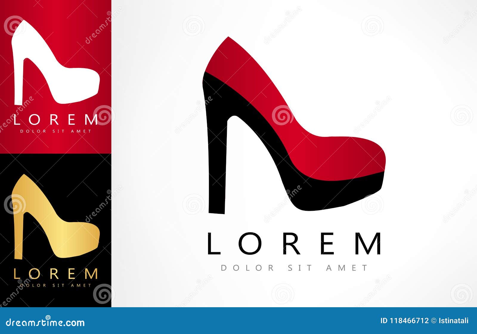 Shoes logo vector stock vector. Illustration of shoes - 118466712