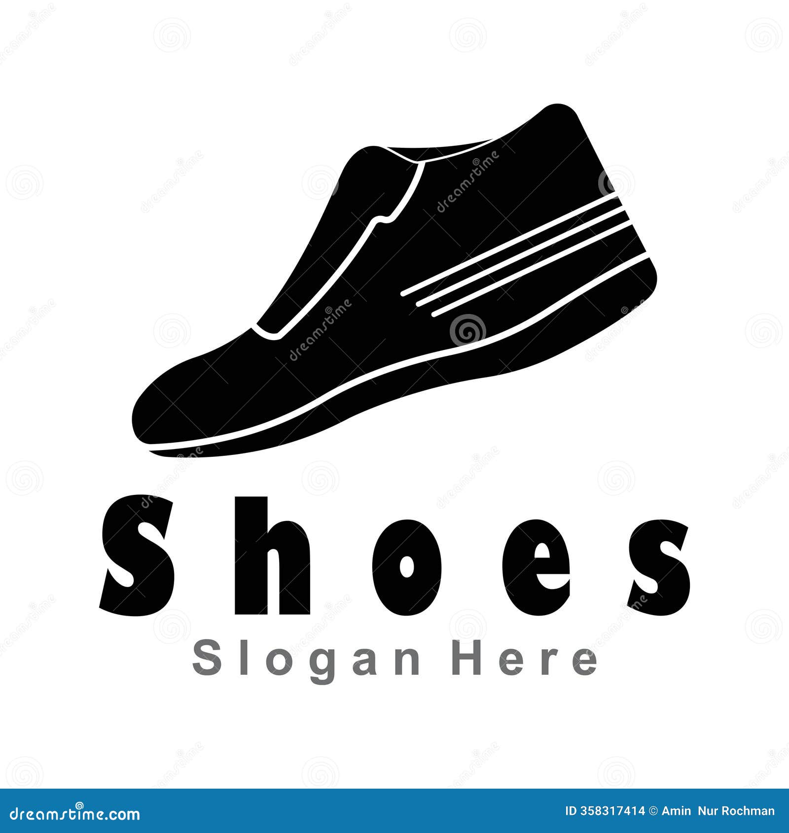 Shoes Logo Icon, Shoe Sneaker Logo Vector Template Stock Vector ...