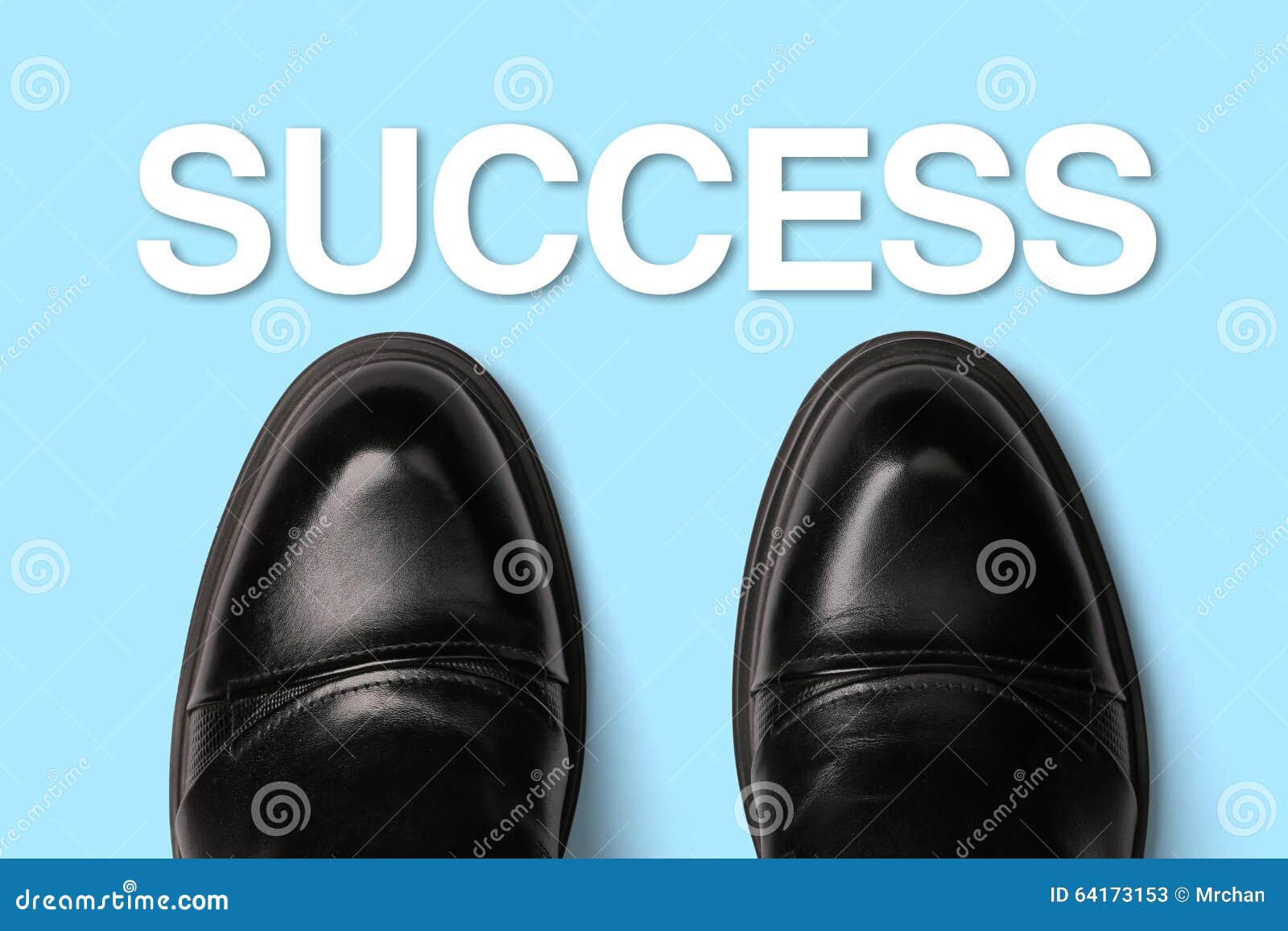 Shoes with Text Success stock image. Image of test, direction - 64173153
