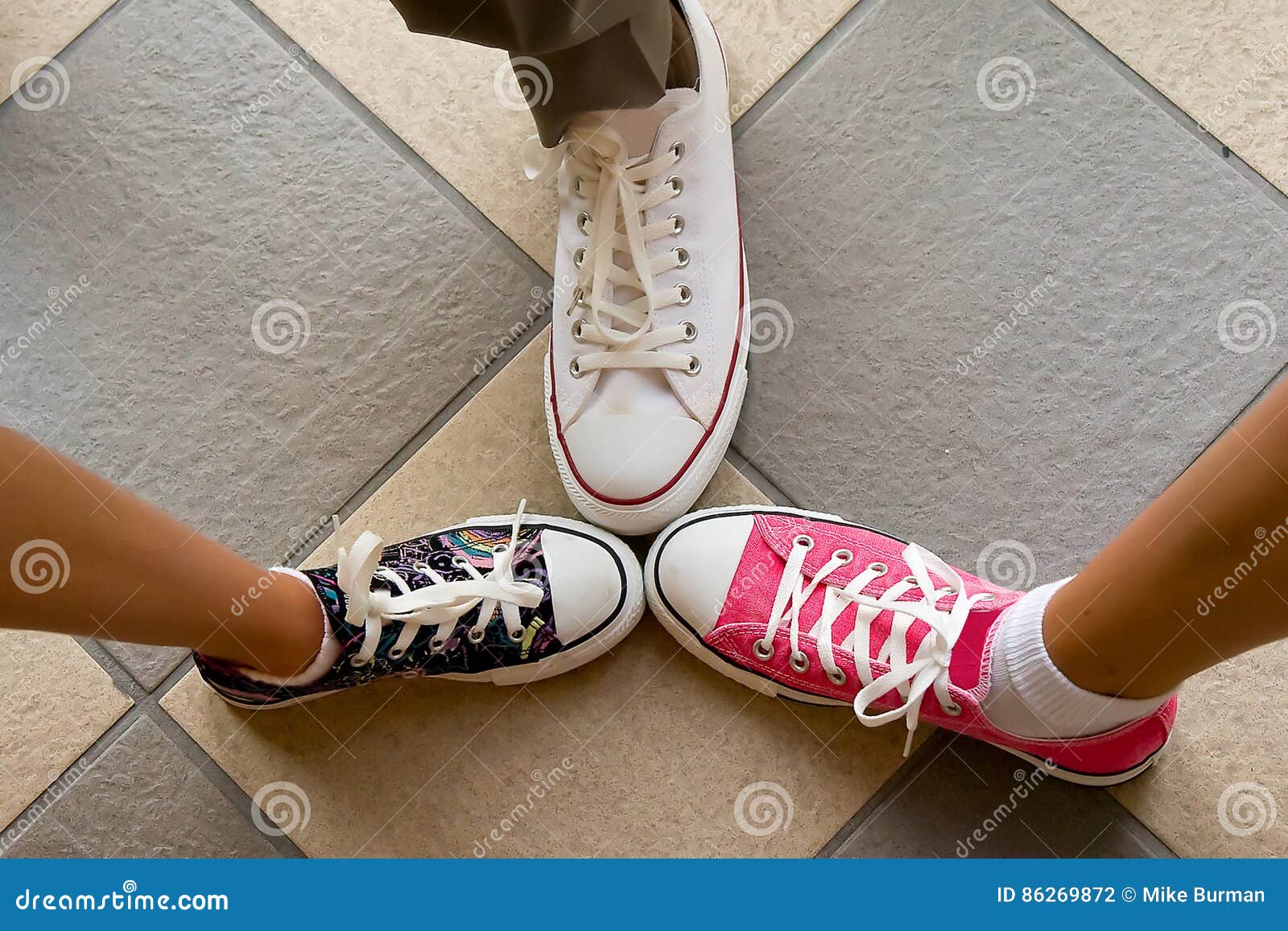 Shoes stock photo. Image of isolated, sports, three, women - 86269872