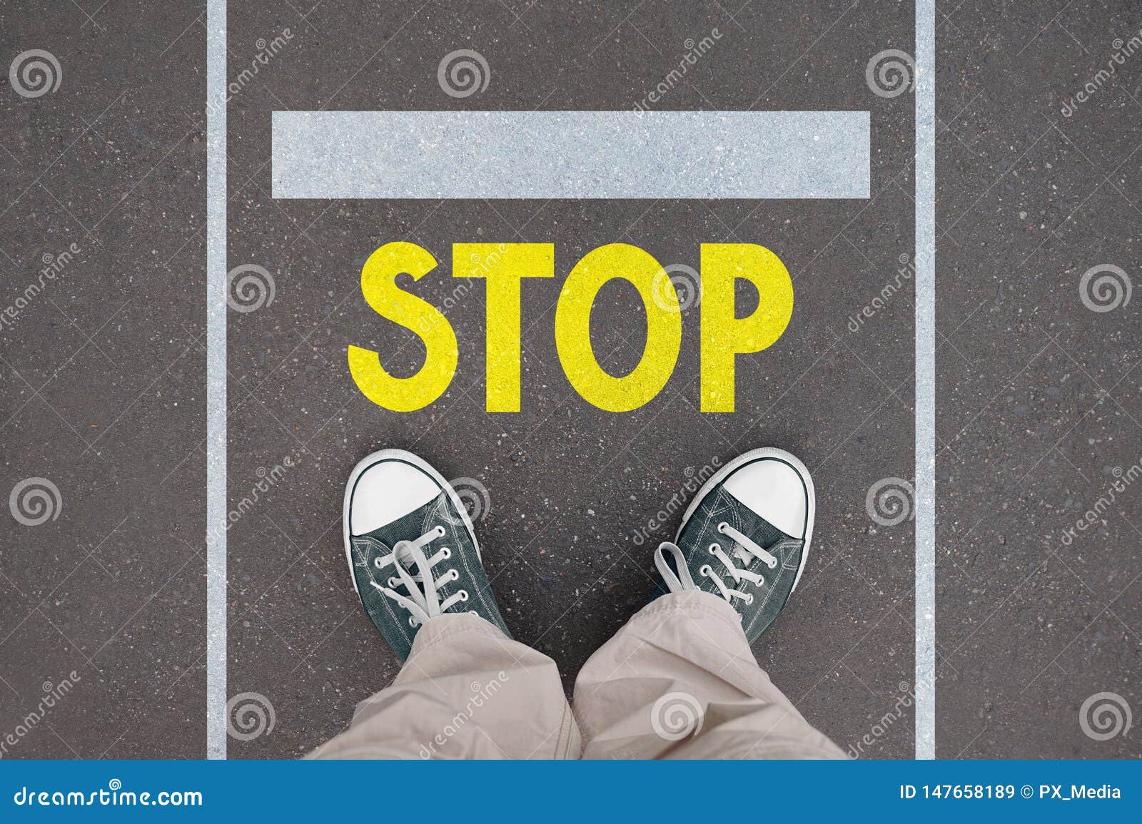 Shoes, Trainers - Stop Concept Stock Illustration - Illustration of ...