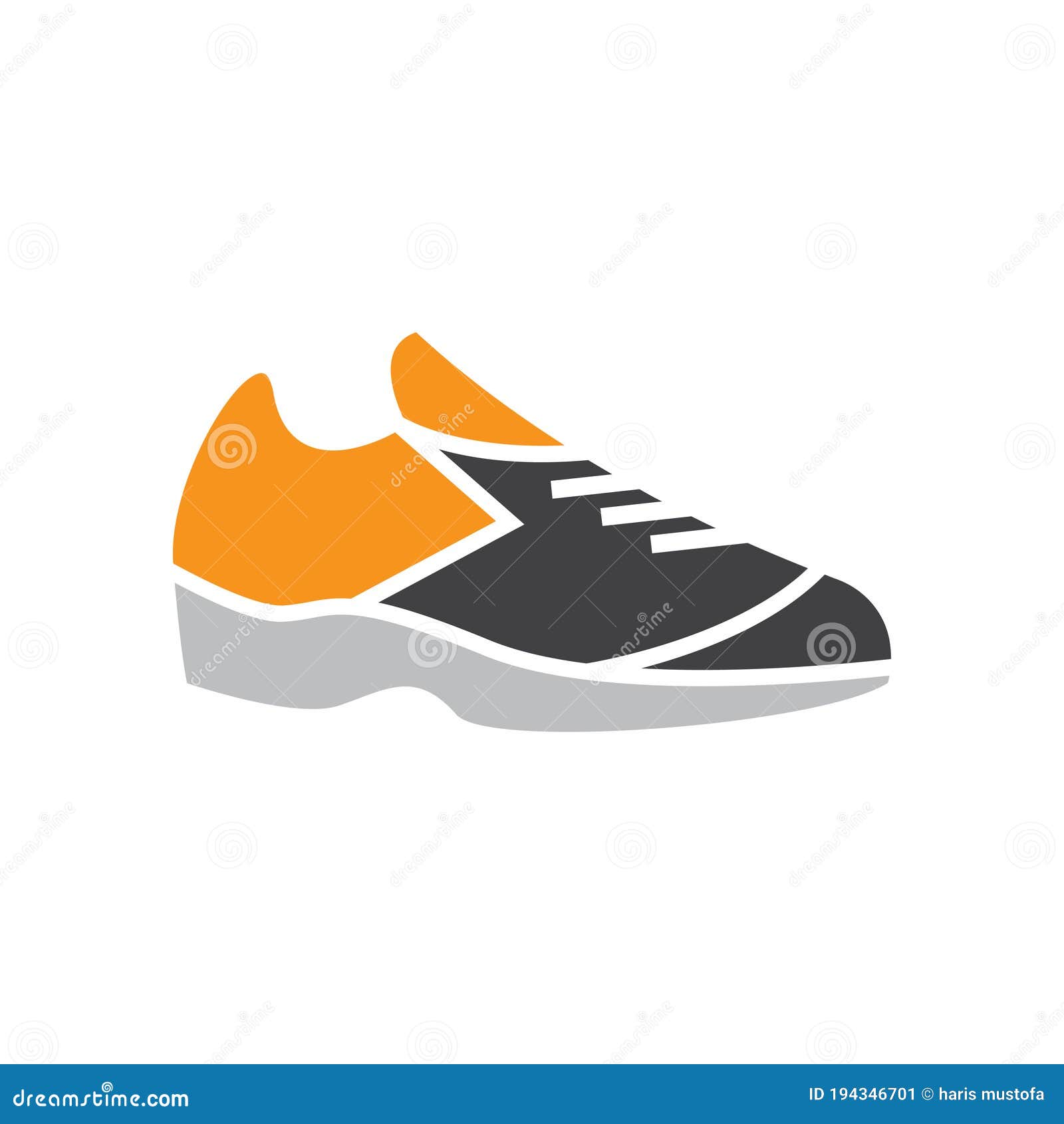 Shoes Vector Design Template Vector Isolated Illustration Stock Vector ...