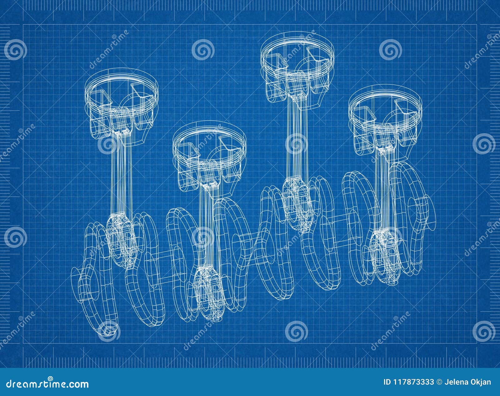 Car Engine Blueprints