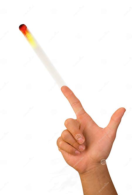 Shoot the finger. stock image. Image of shot, bullets - 23765875