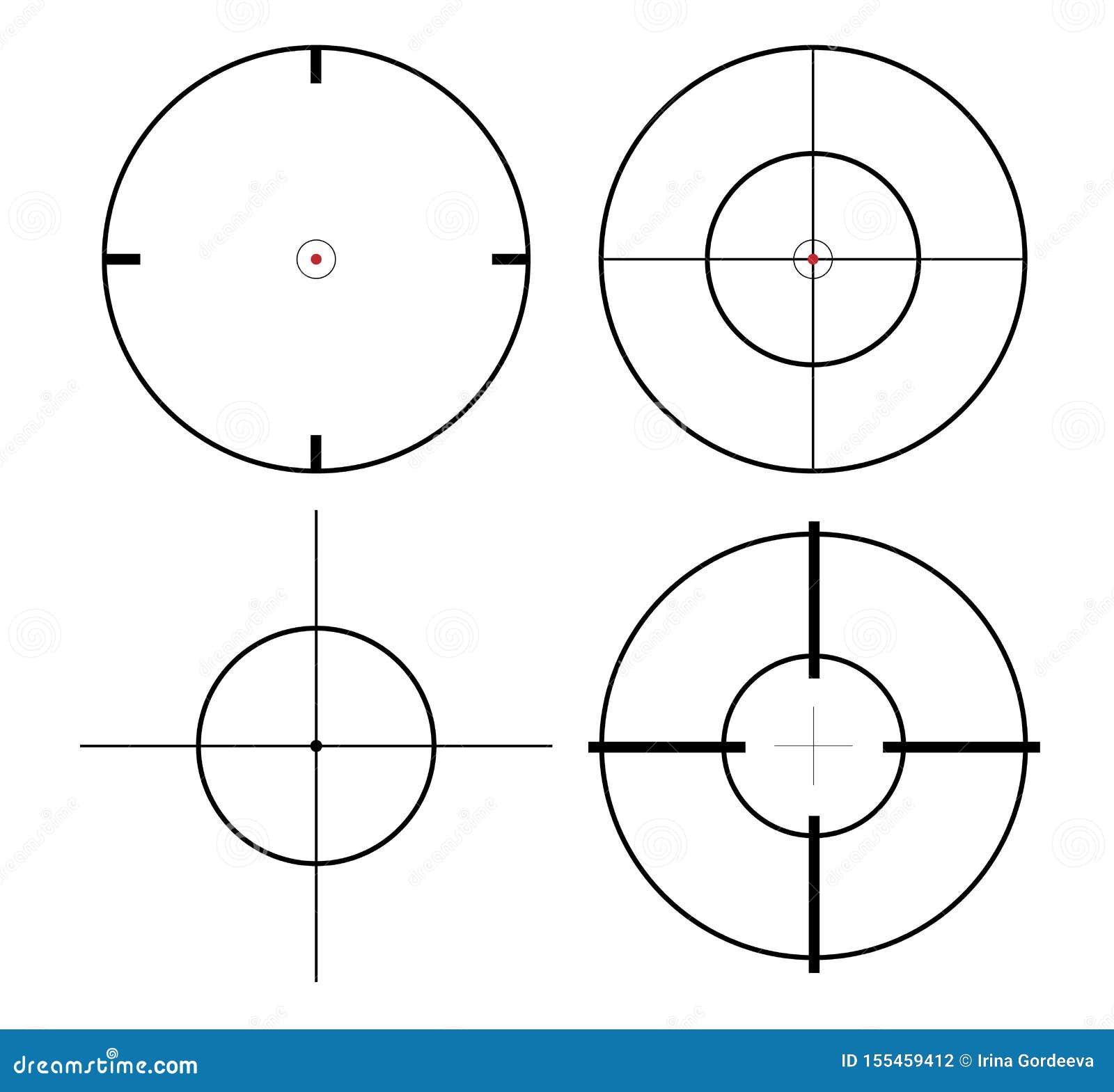 Shoot focus cursor stock vector. Illustration of icon - 155459412