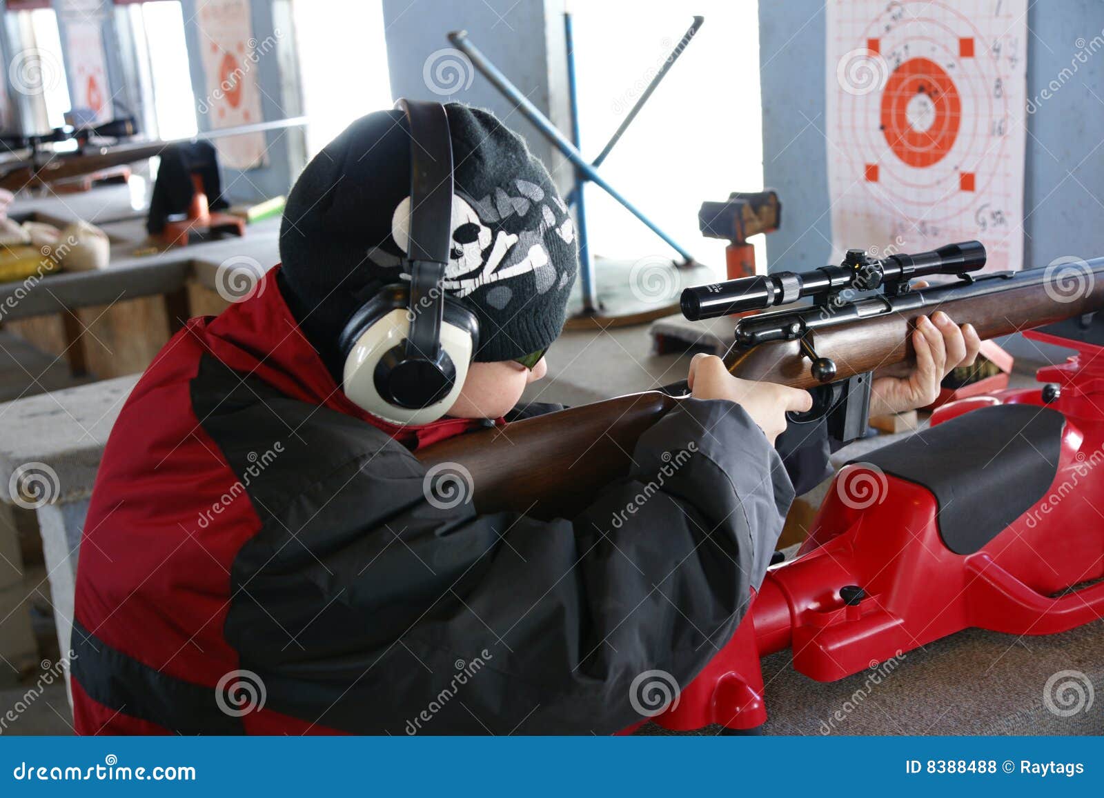 Shooting stock photo. Image of range, pointing, competition - 8388488
