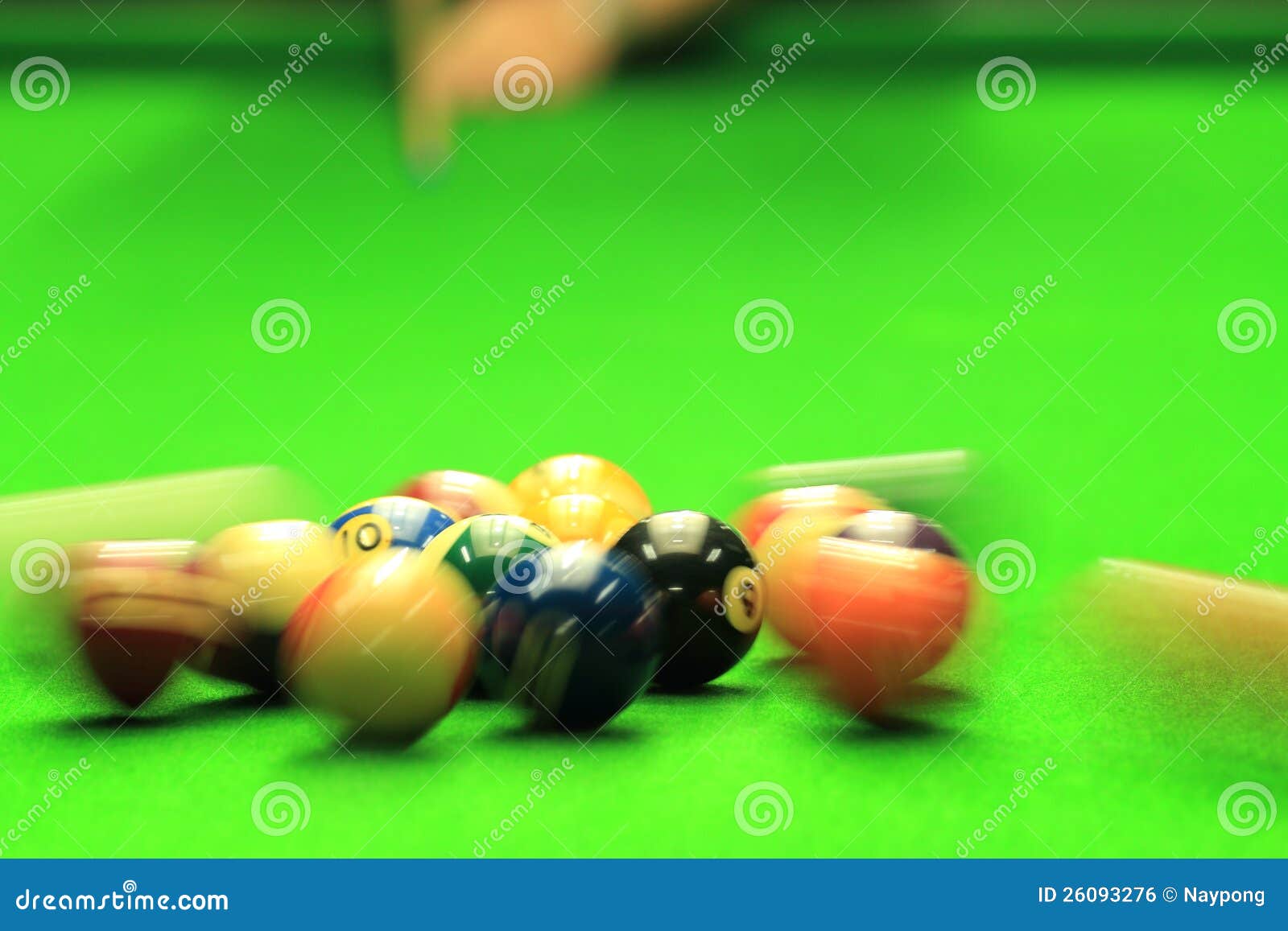 Shooting Billiards stock photo. Image of felt, leisure - 26093276