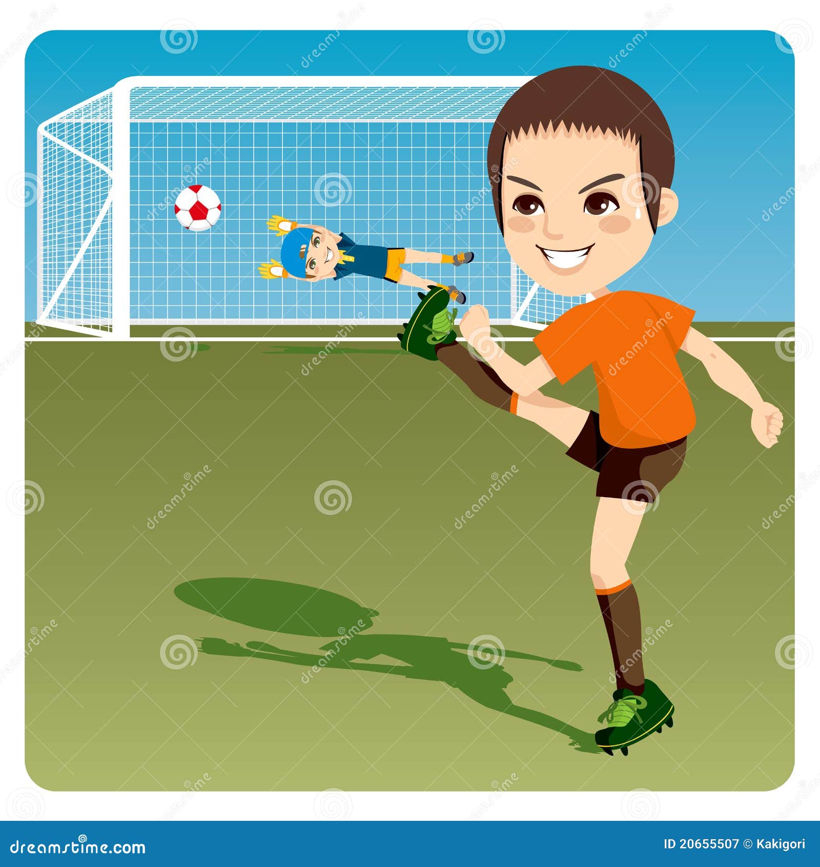 Score A Goal Clipart