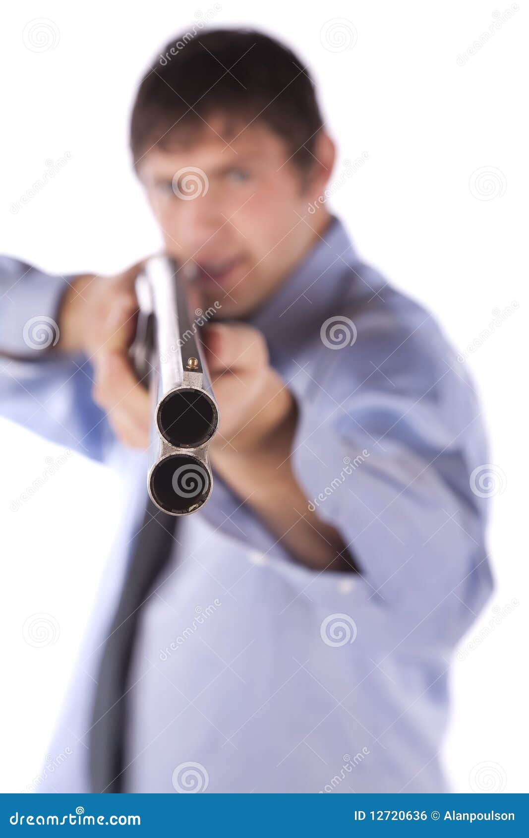Shooting gun stock photo. Image of person, danger, emotion - 12720636