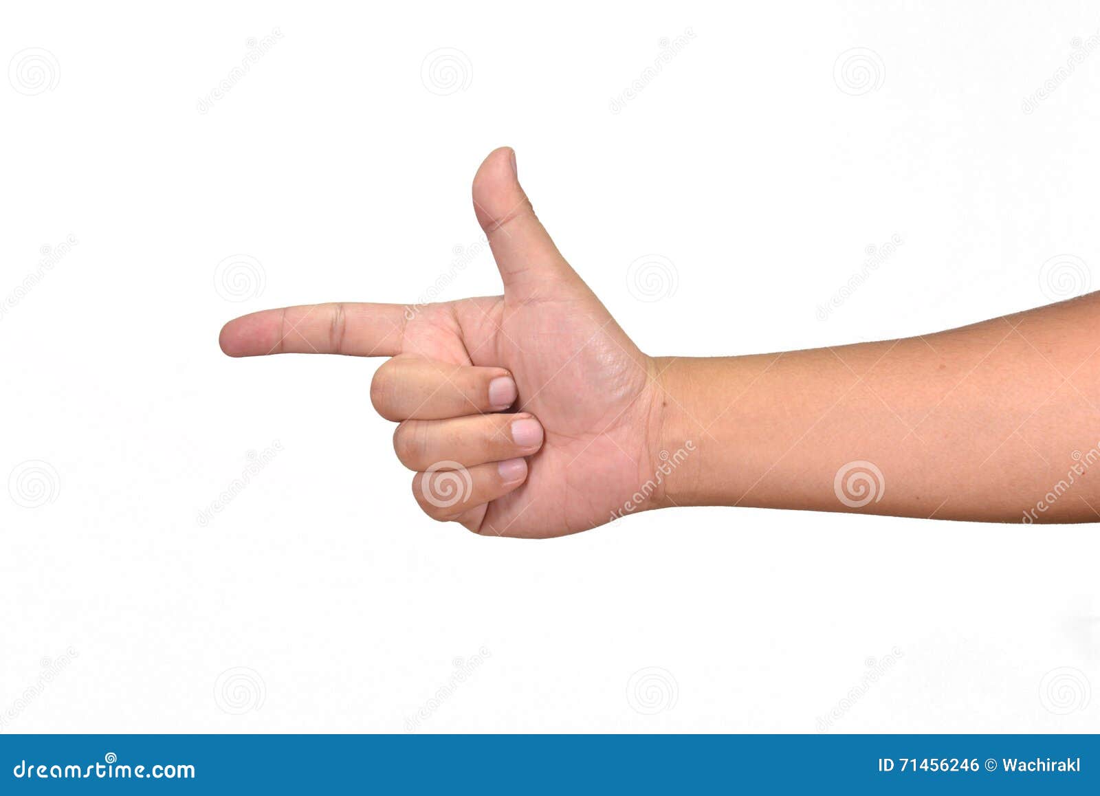 Shooting hand stock photo. Image of sign, gesture, victory - 71456246