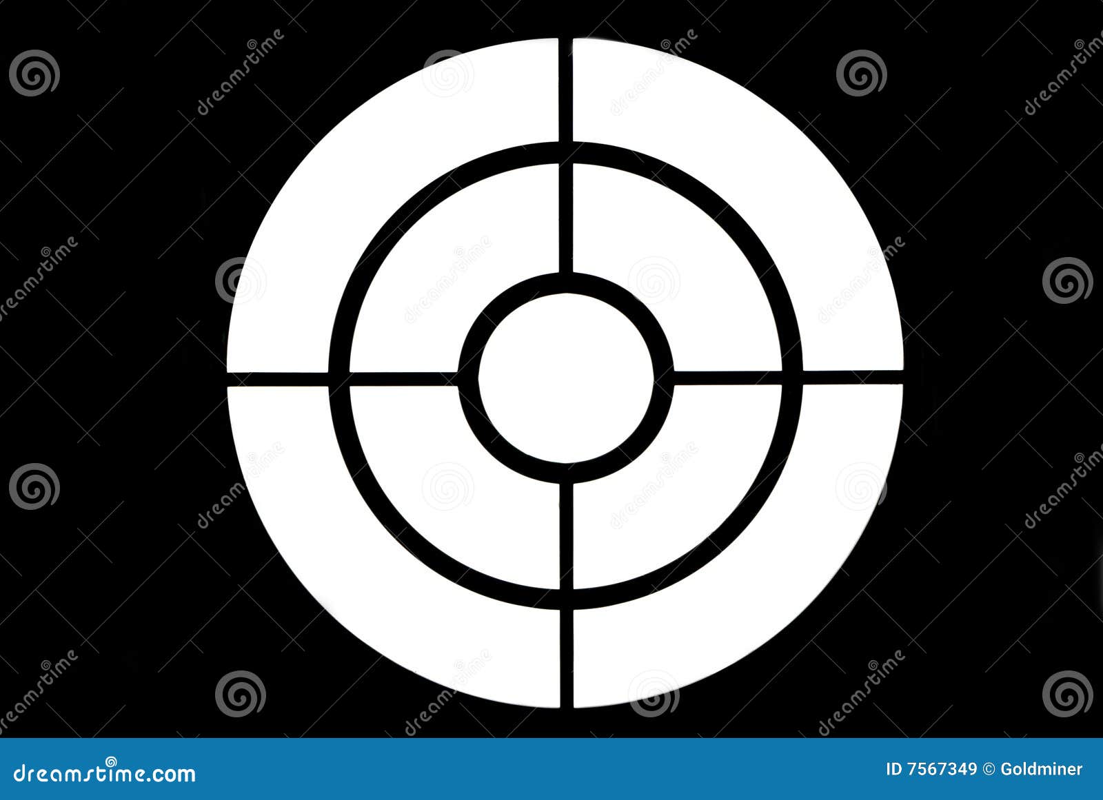 Shooting mark stock illustration. Illustration of accuracy - 7567349