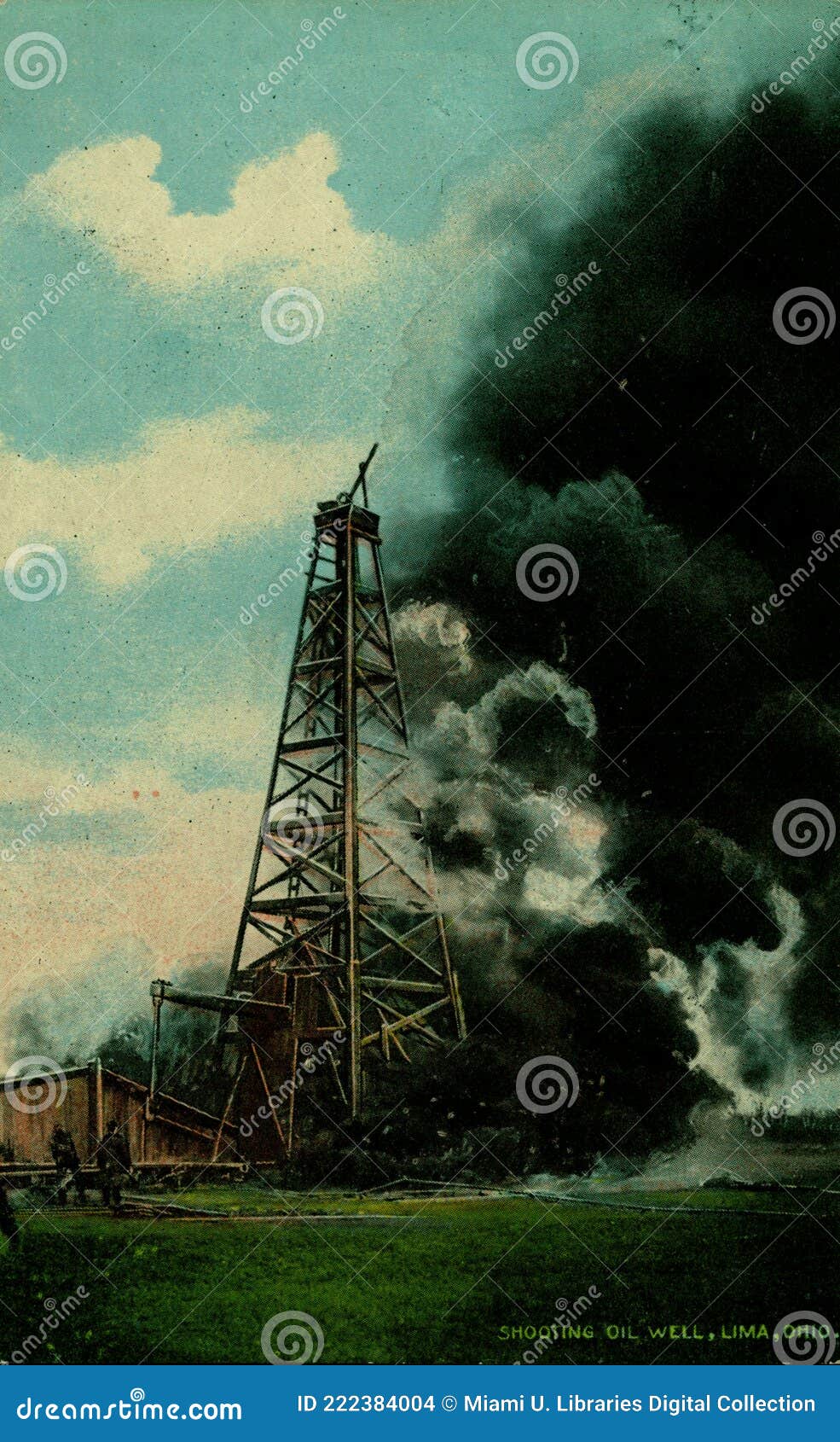 Shooting Oil Well Picture. Image: 222384004