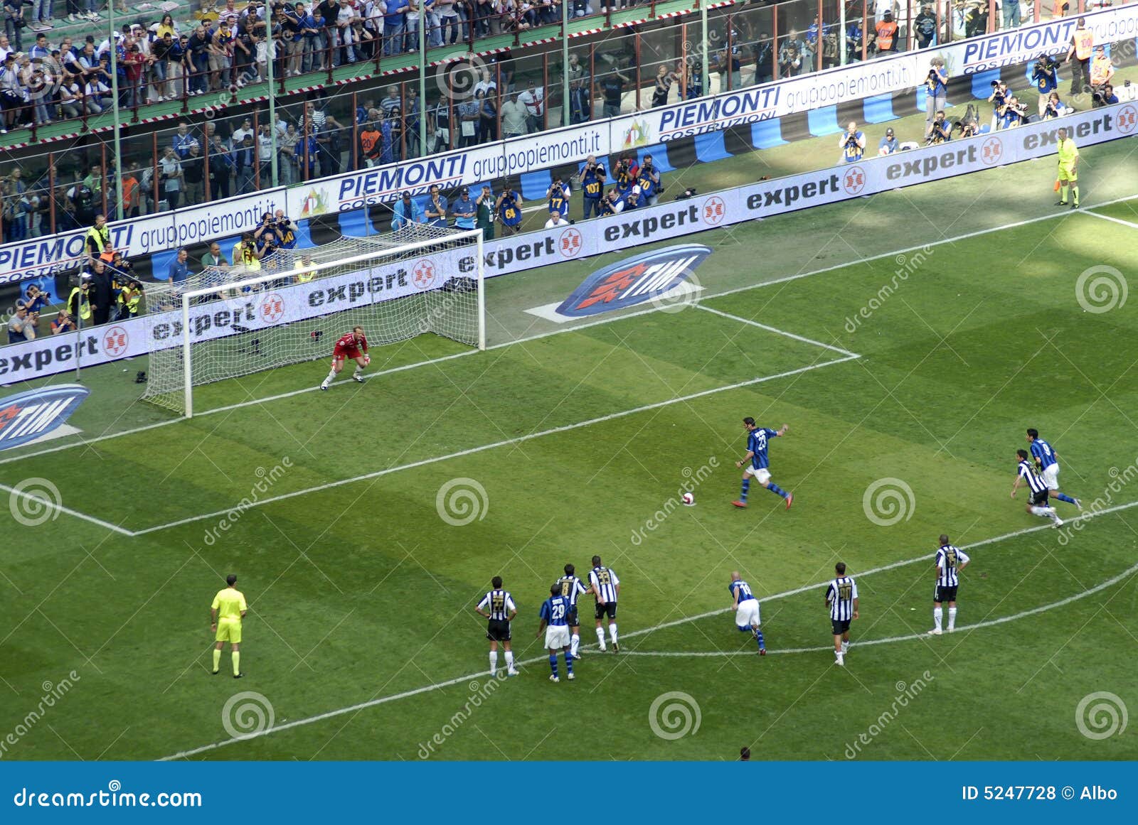 Shooting the penalty editorial stock photo. Image of penalty - 5247728