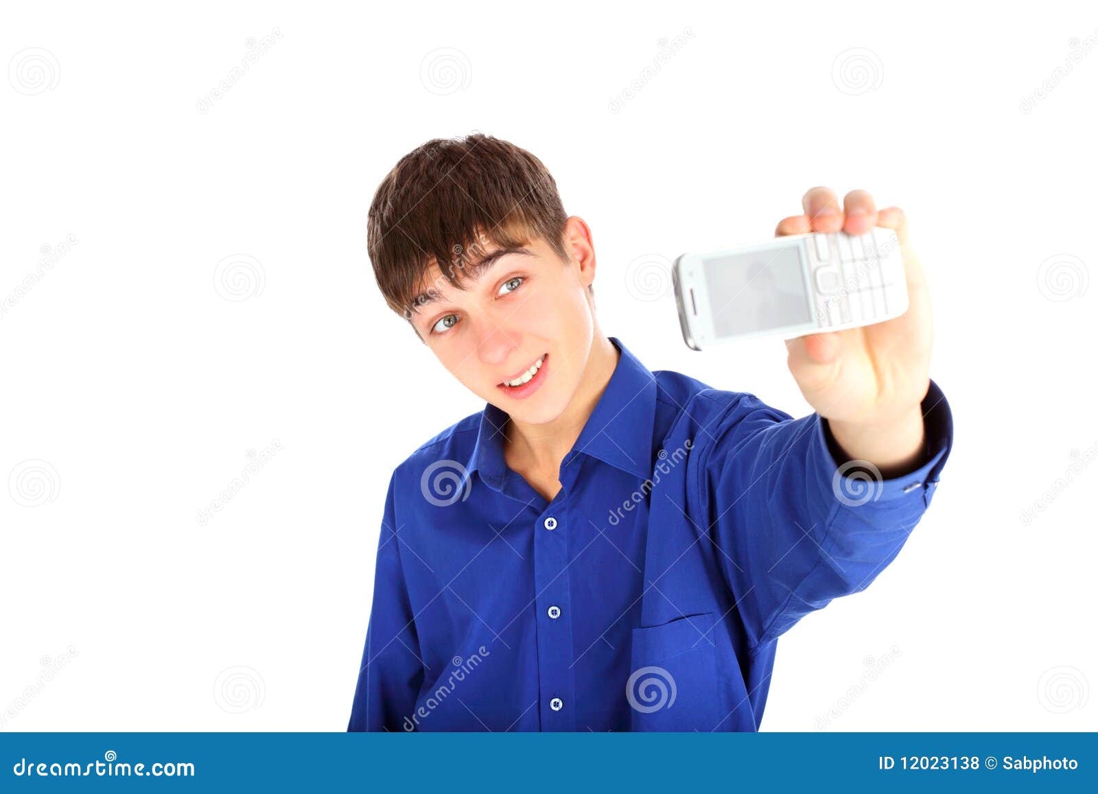 Shooting with phone stock photo. Image of enjoyment, person - 12023138