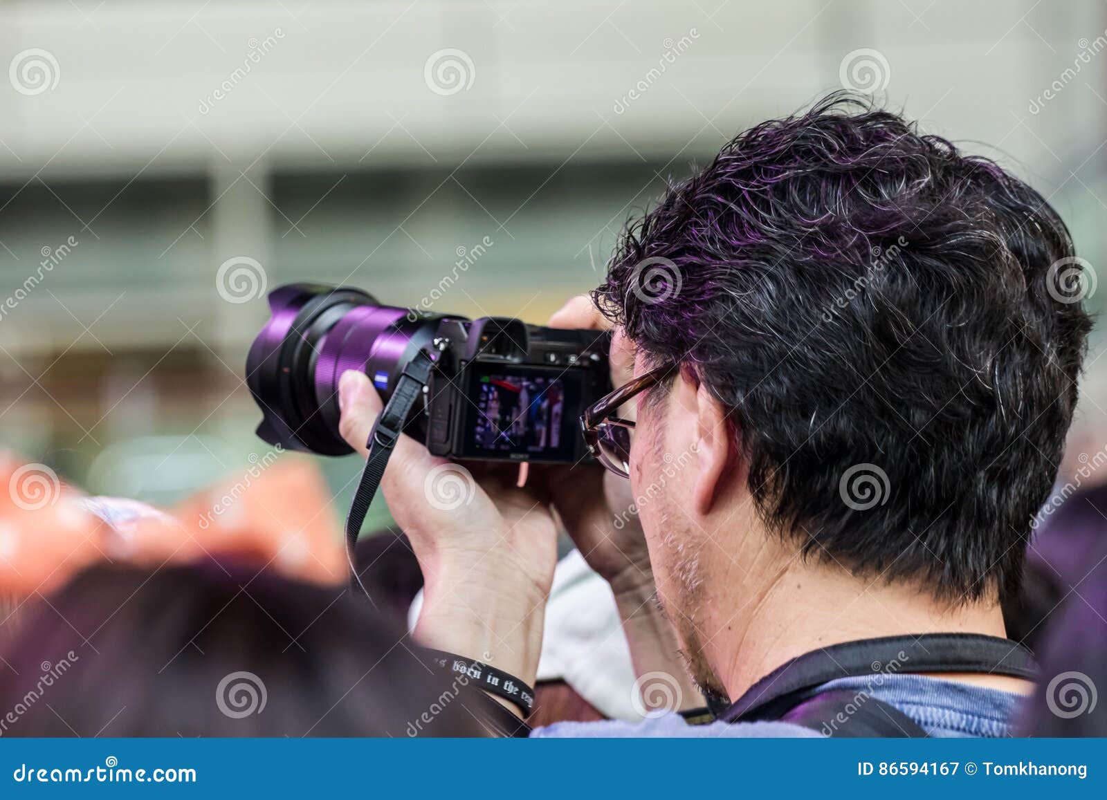 Shooting Photo Event Concept Template. Editorial Photography - Image of ...