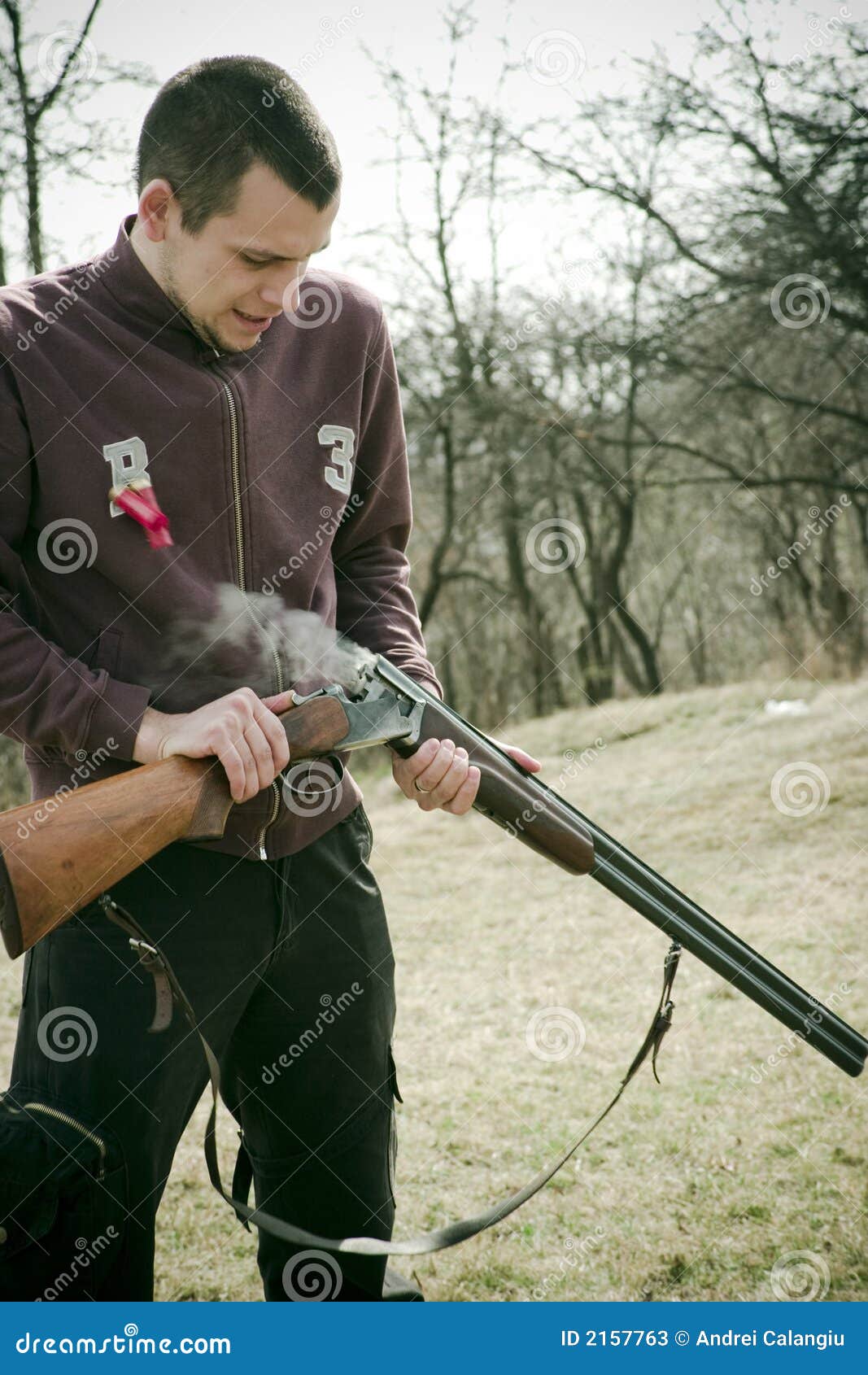 Shooting Practice stock image. Image of male, load, fired - 2157763