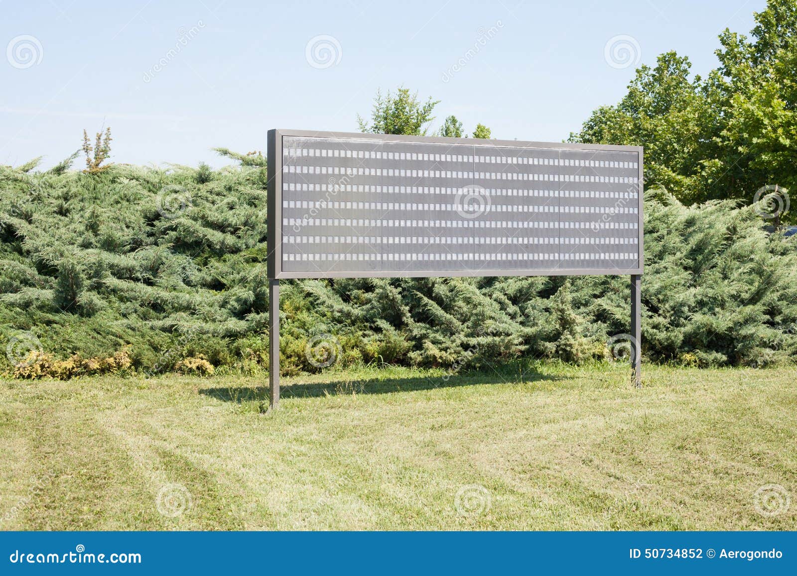 Shooting range score board stock photo. Image of environment - 50734852