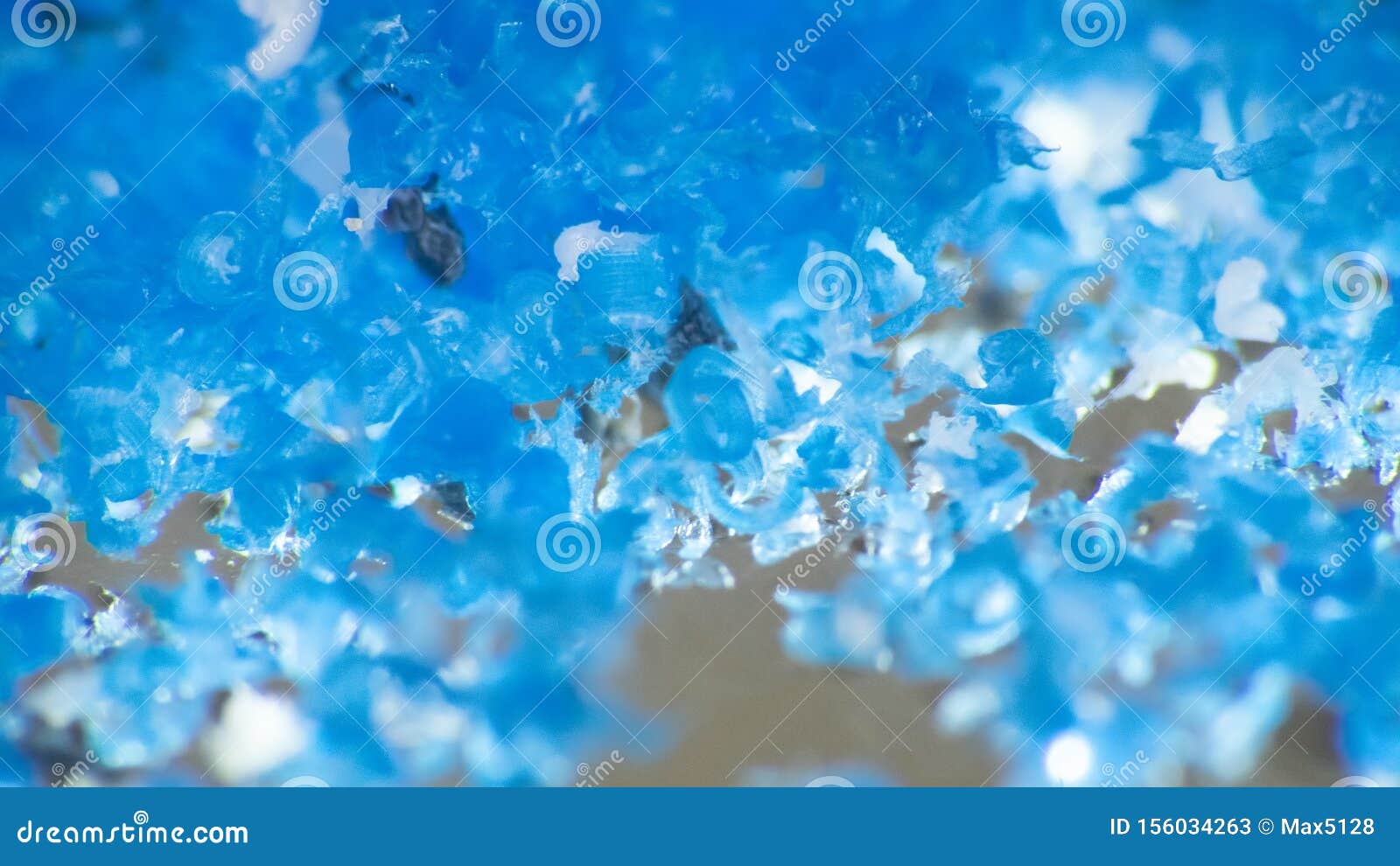 Shooting of Small and Micro Plastic Pieces in Water Environment Stock ...