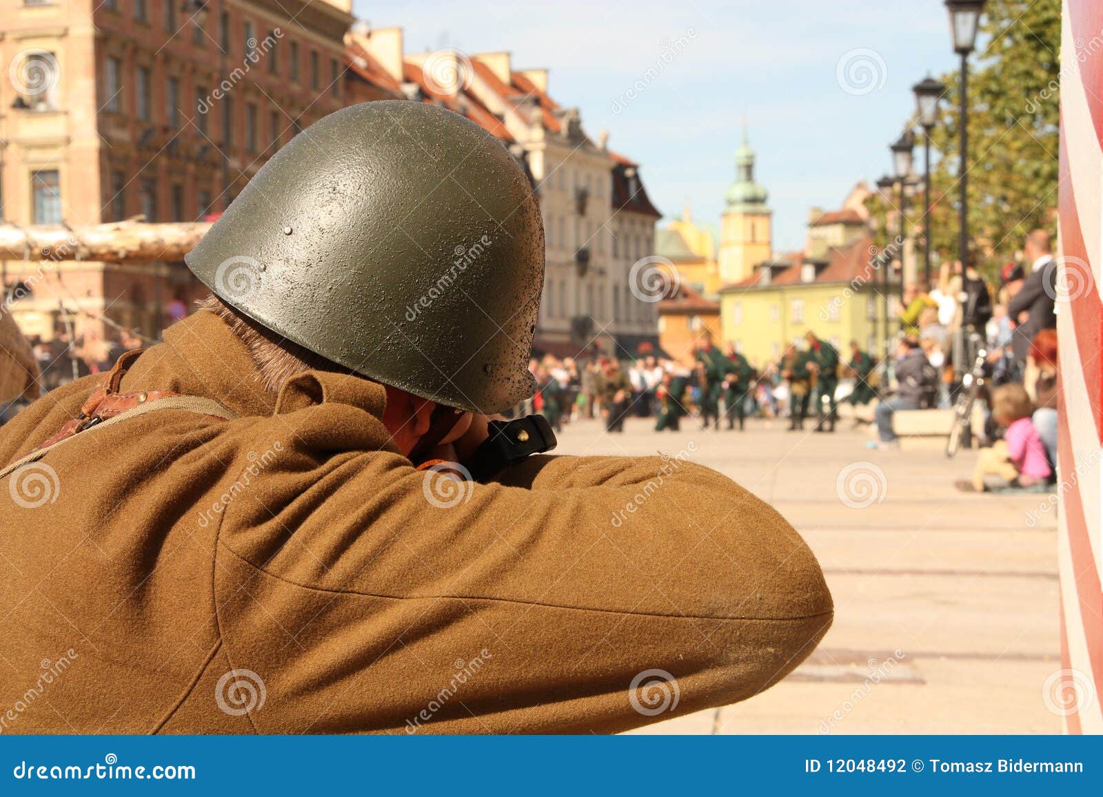 Shooting soldier editorial photography. Image of closeup - 12048492