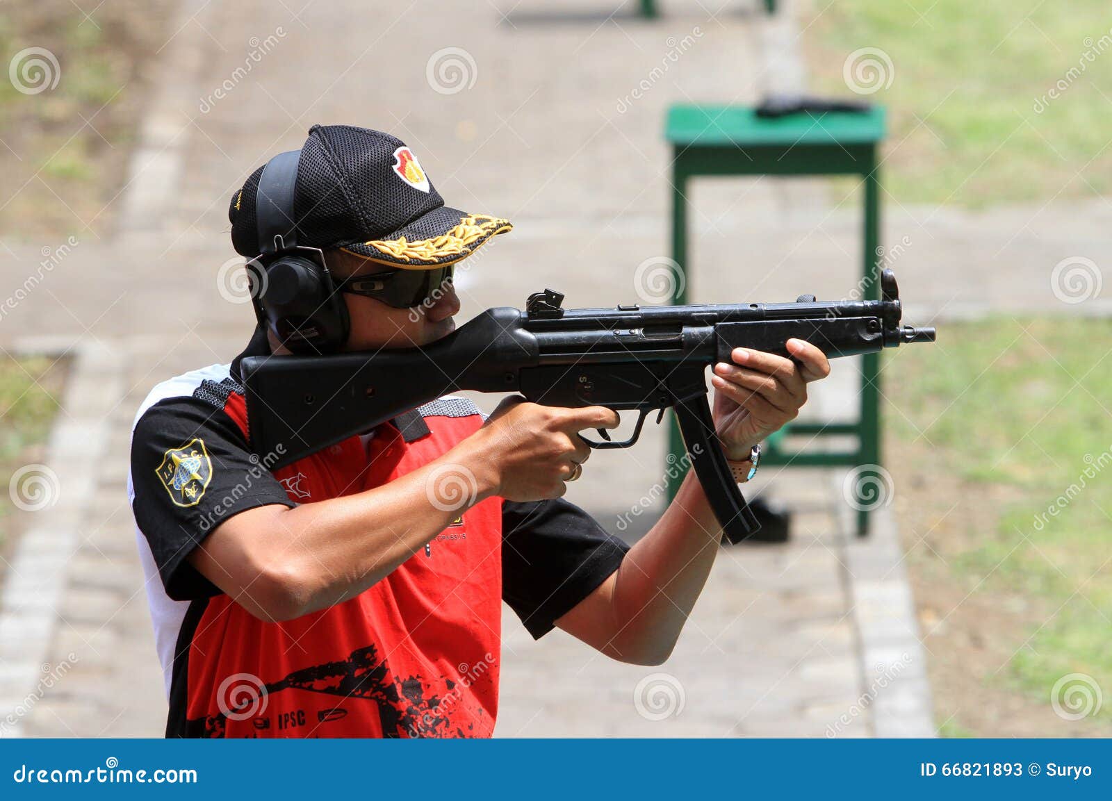 Shooting editorial stock photo. Image of shooting, range - 66821893